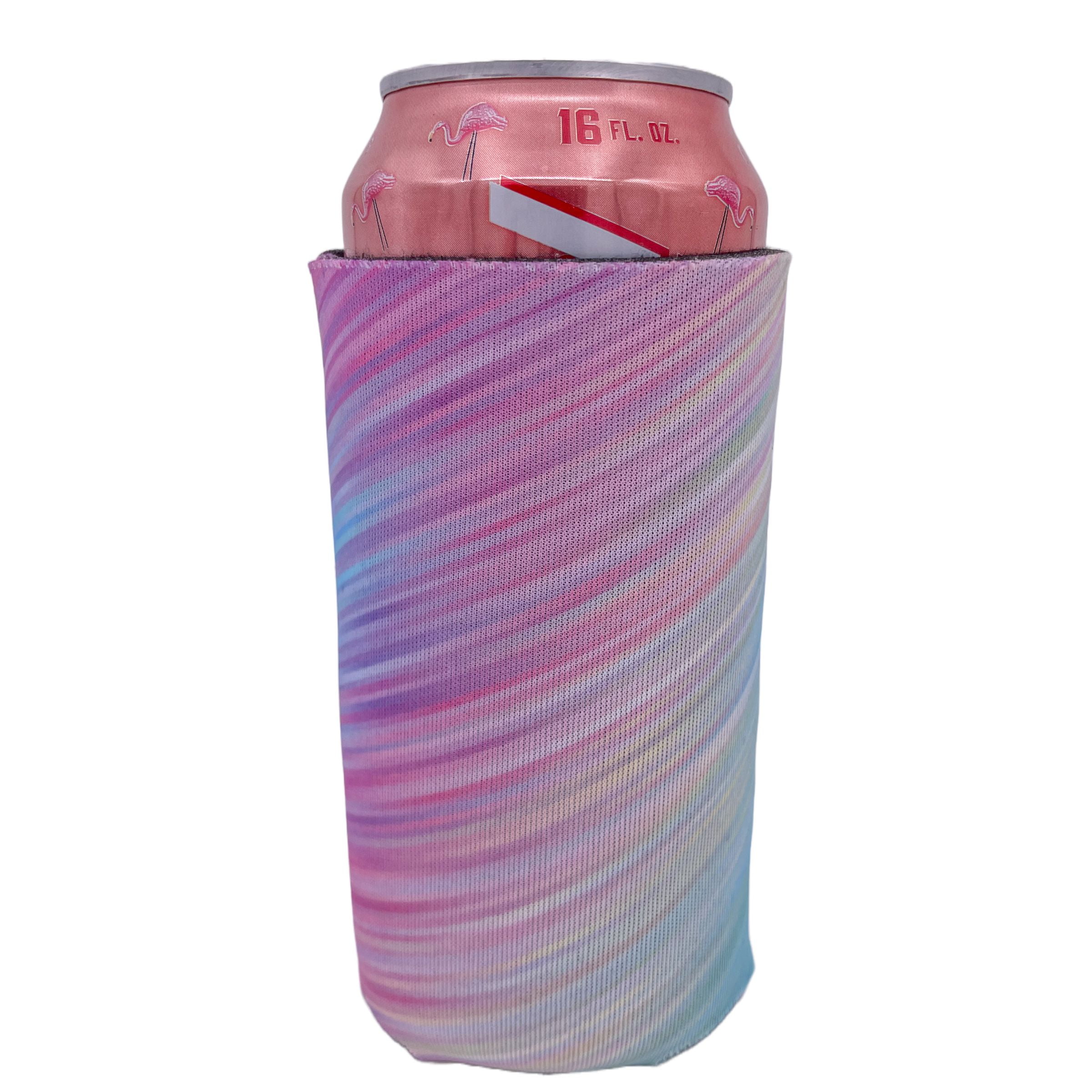 Gradient Stripes Pastel 16 oz. Can Coolie - Walmart.com