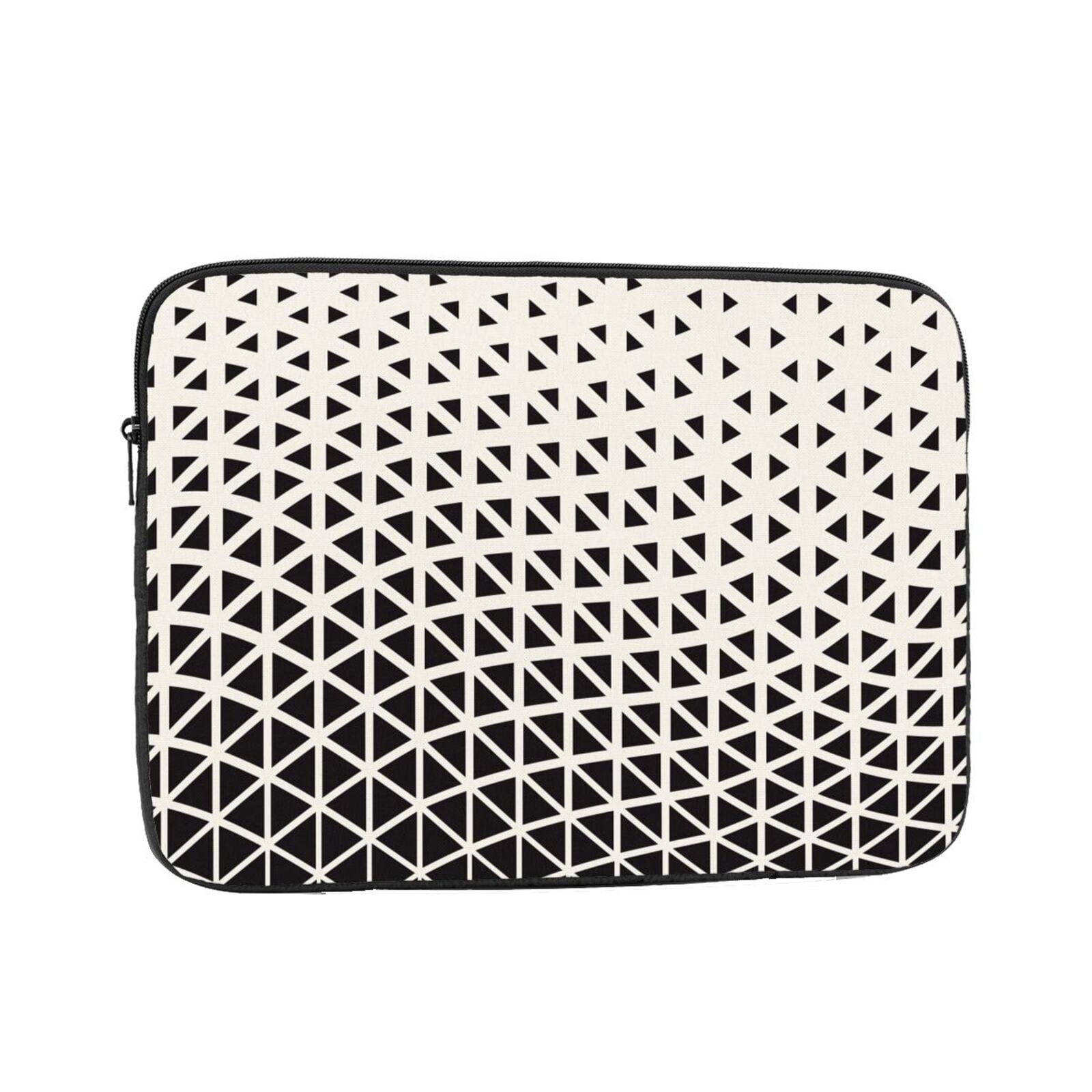 Gradient Triangular Design Portable Laptop Sleeve Compatible with ...