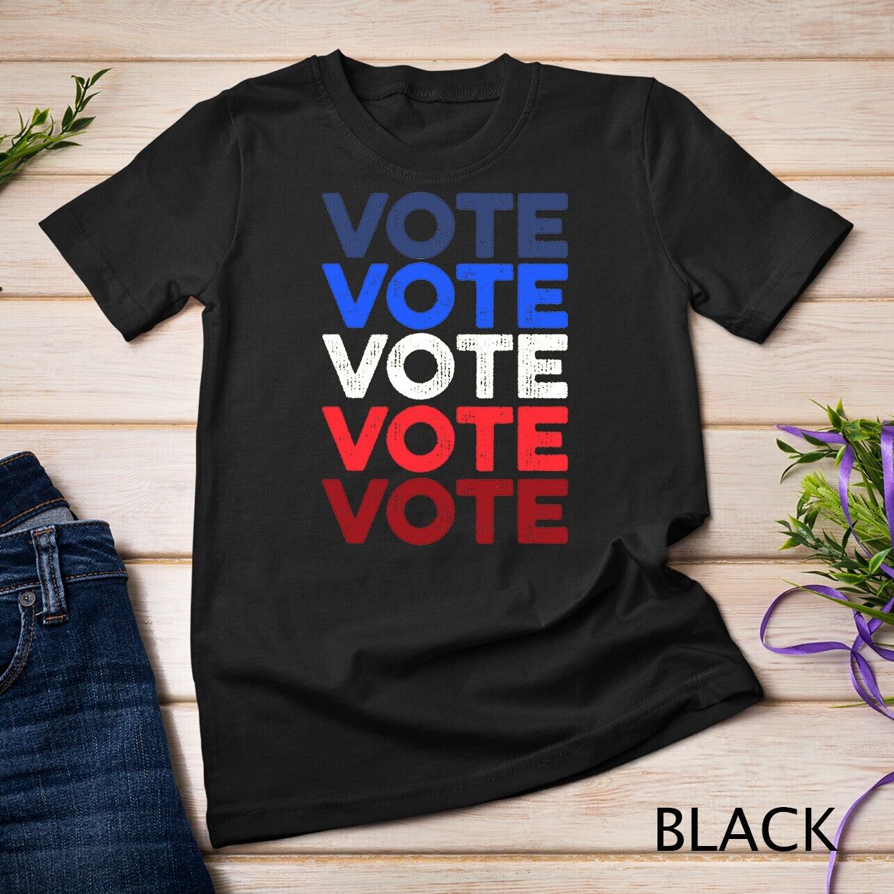 Gradient - Vote Shirt Women Men Retro Vintage Election 2024 Voter ...