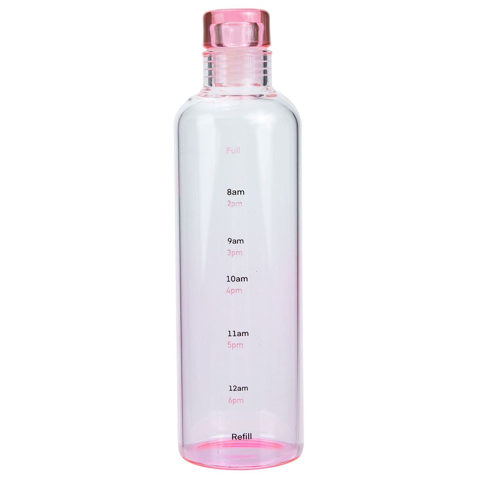 Gradient Water Bottle 2 Count Container for Outdoor Leakproof Glass ...