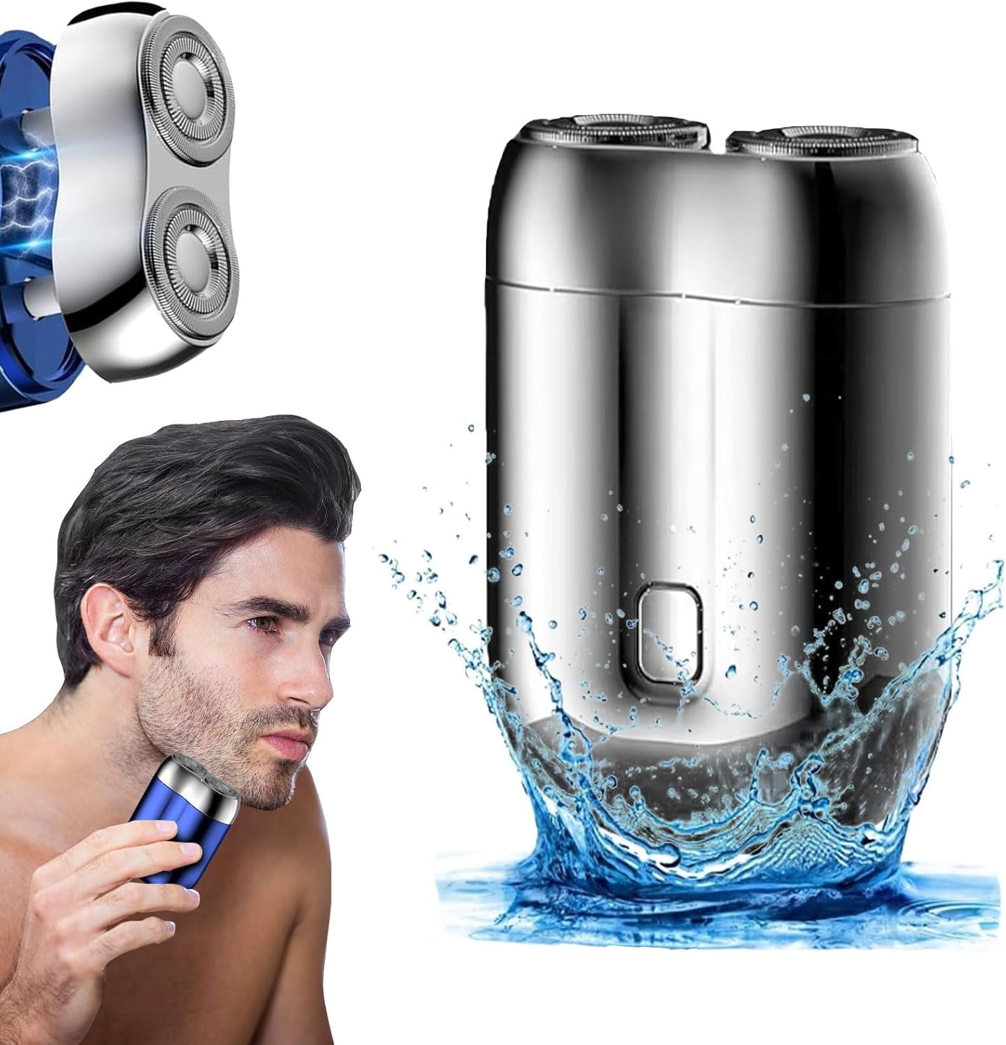Gradientiscolor 2025 New Upgrade Pocket Shaver USB Mini Shavers, Mini ...