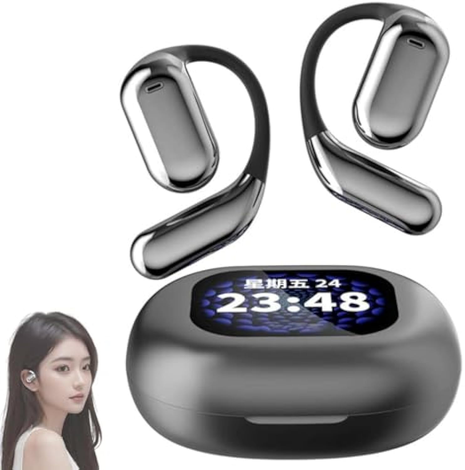 Gradientiscolor Open Ear, Bluetooth 5.4 Wireless Headphones,Wireless ...