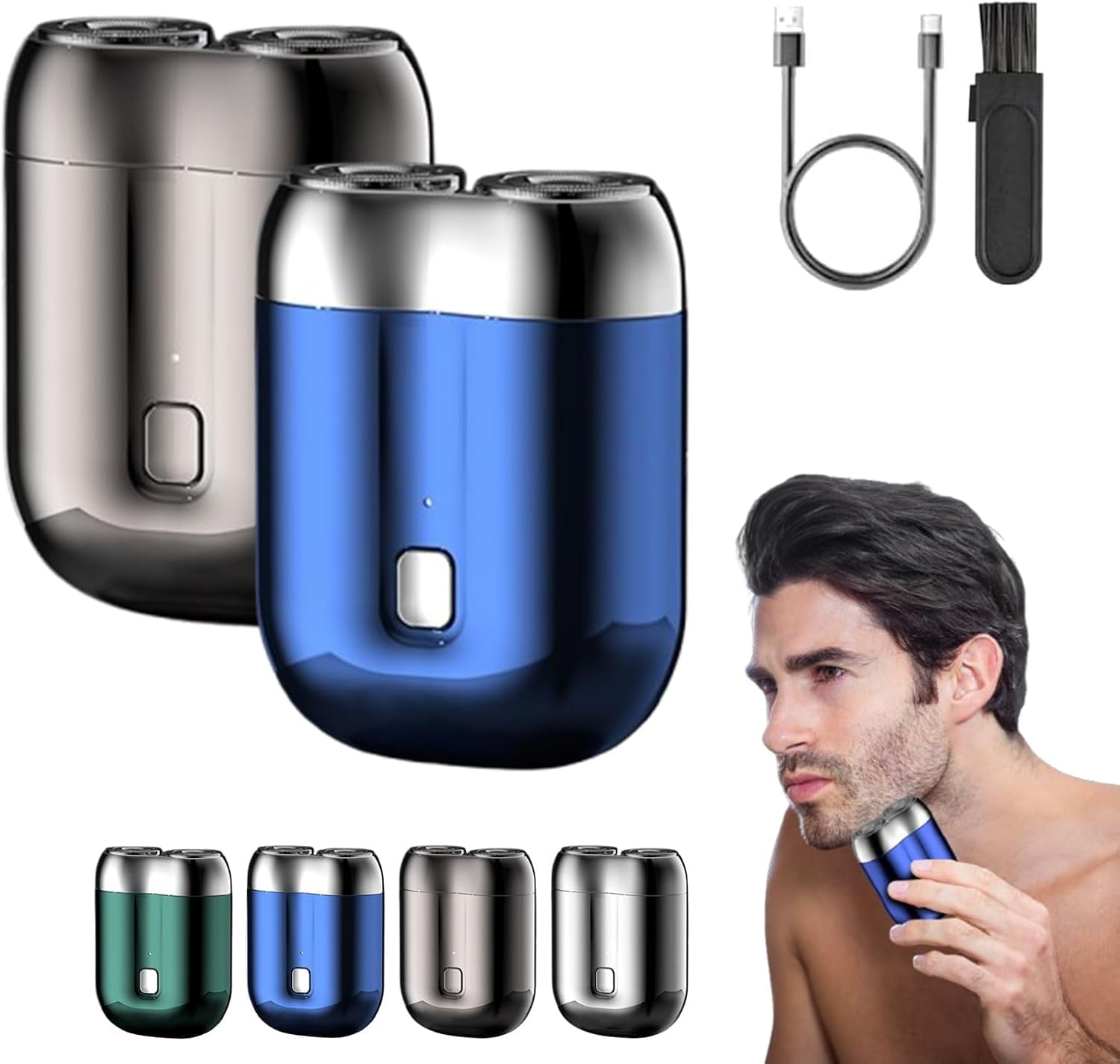 Gradientiscolor Pocket Shaver, 2025 New Upgrade Pockets Shaver USB Mini ...