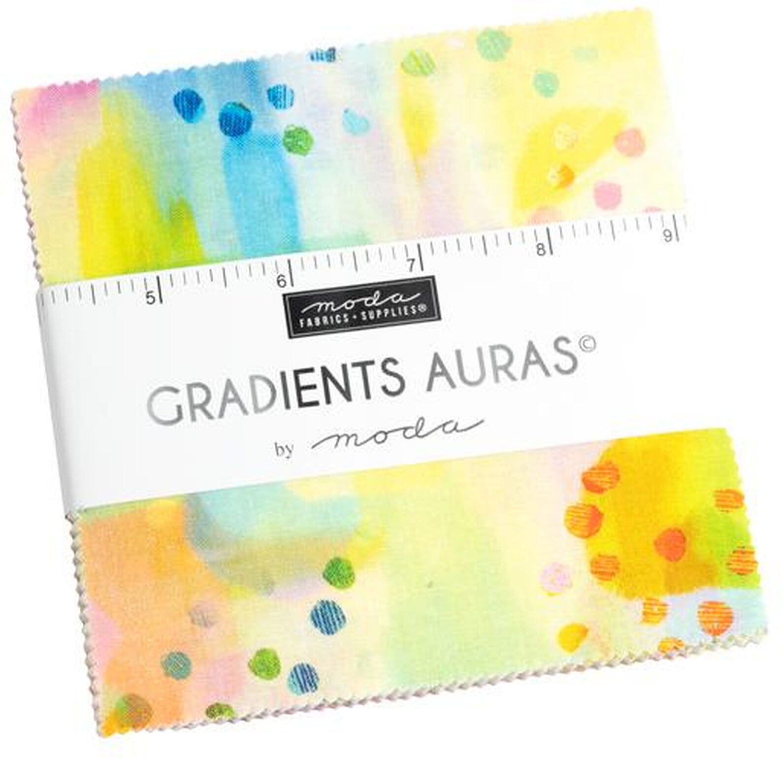 Gradients Auras Charm Pack by Moda; 42 - 5" Precut Fabric Quilt Squares ...