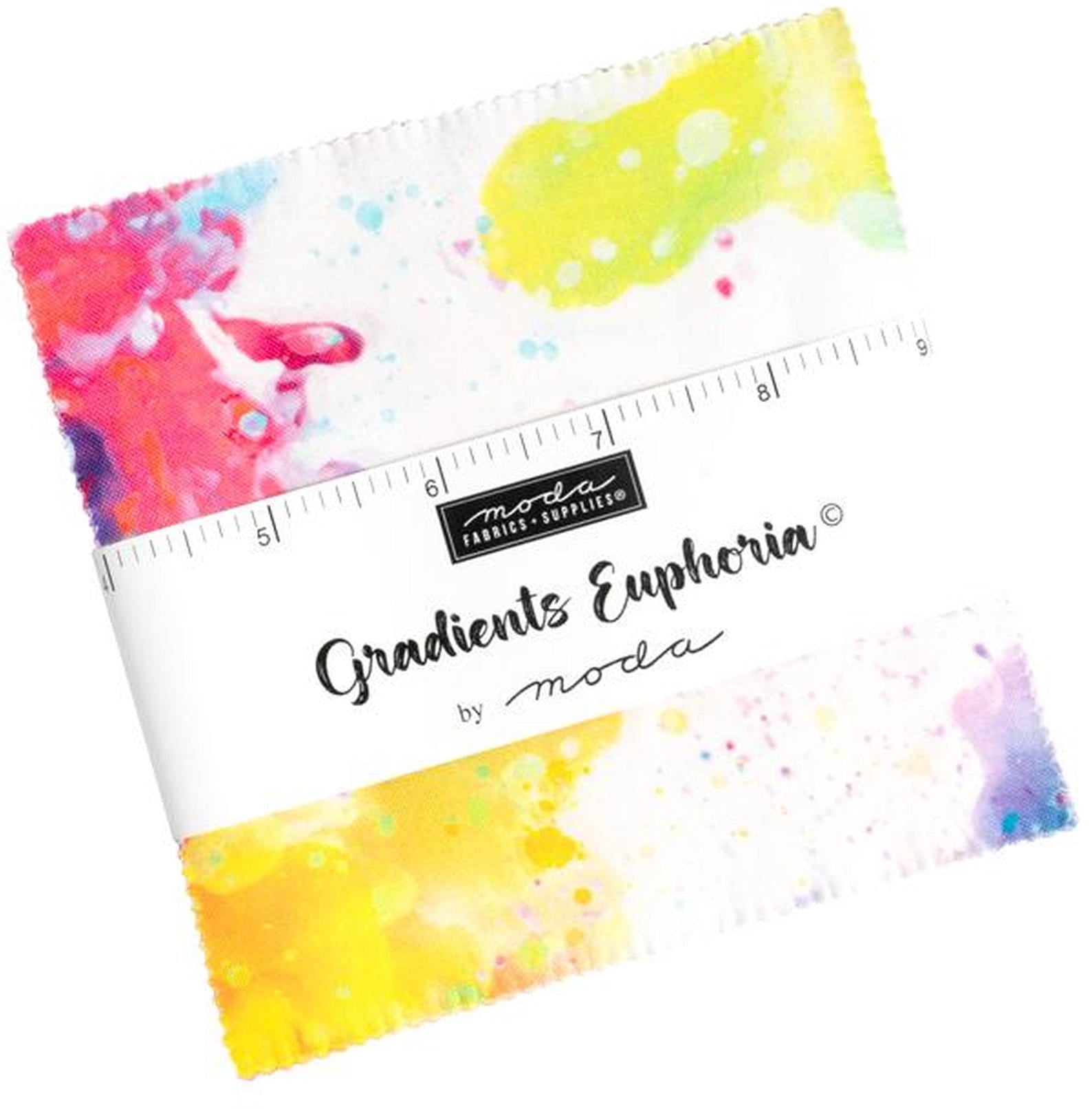 Gradients Euphoria Charm Pack by Moda Fabrics; 42 - 5" Precut Fabric ...