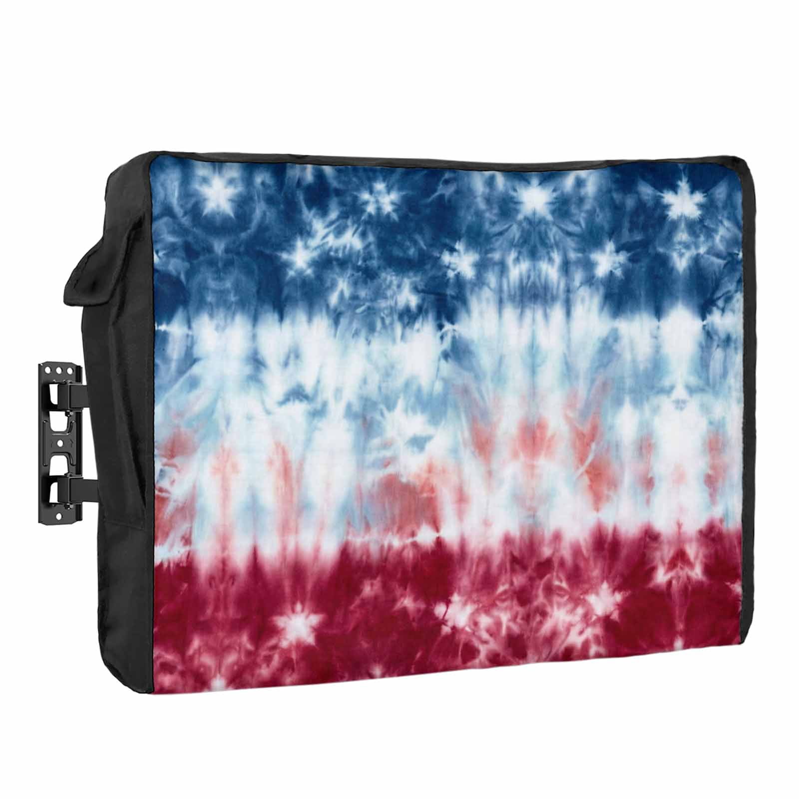 Gradual Red Blue Outdoor TV Cover 70 to 75 inch Weatherproof Waterproof ...