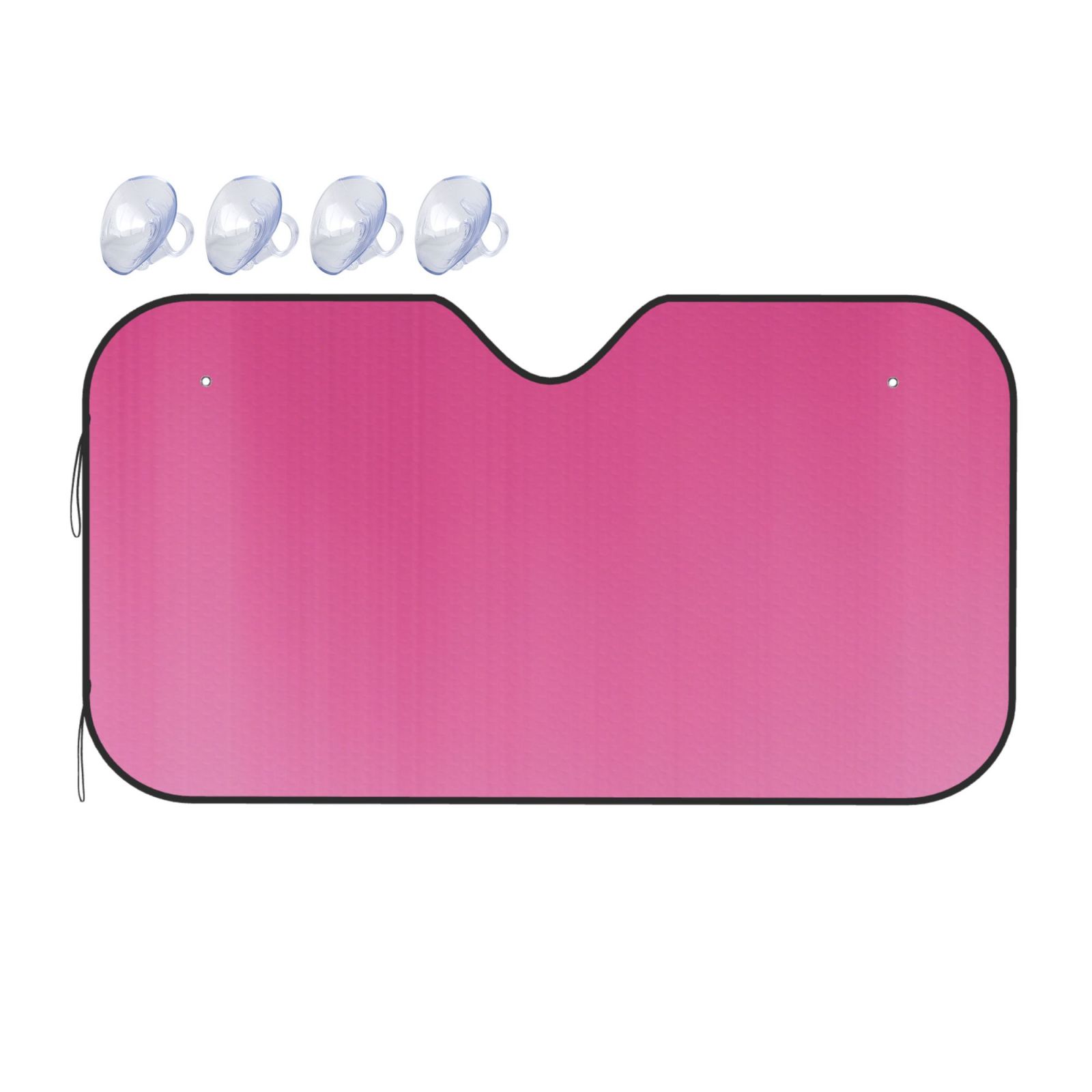 Gradually Pink Design Car Windshield Sun Shade Sun Reflector Sunshade ...