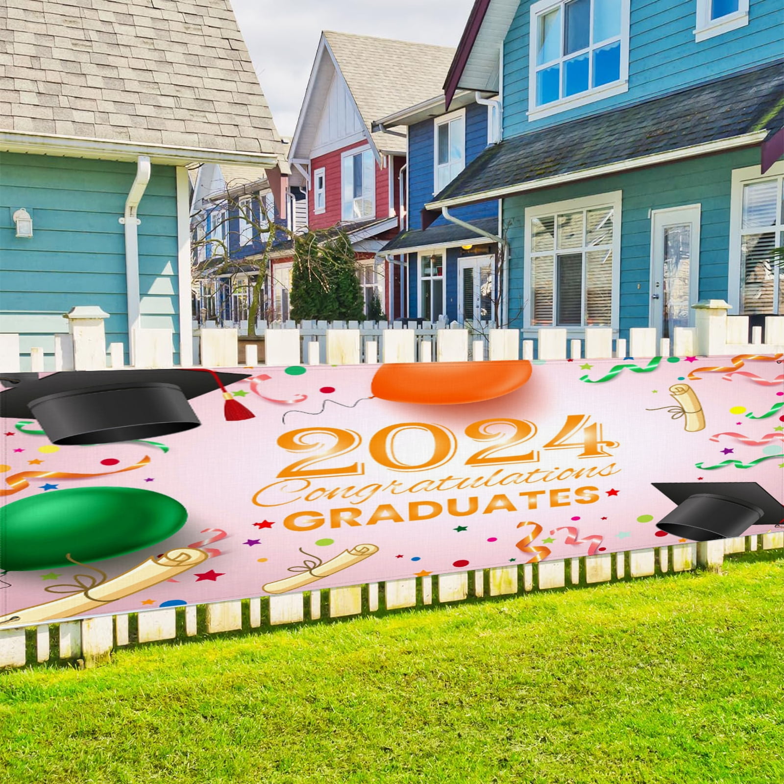 Graduate Backdrop Banner Large Size Kids Pre K Graduation Background ...