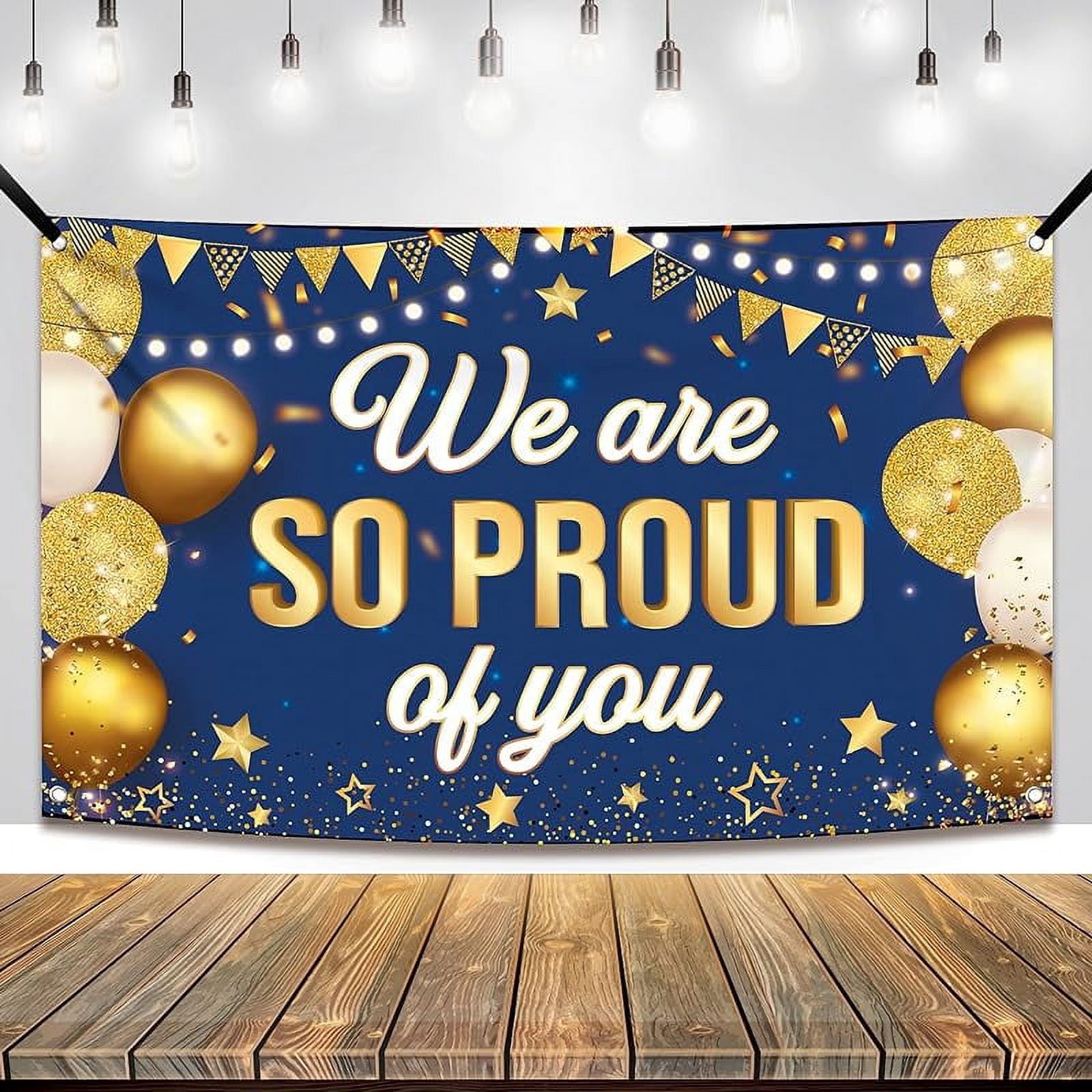 Graduate Class of 2024 Graduation Banner 7x5ft Orange Graduation ...