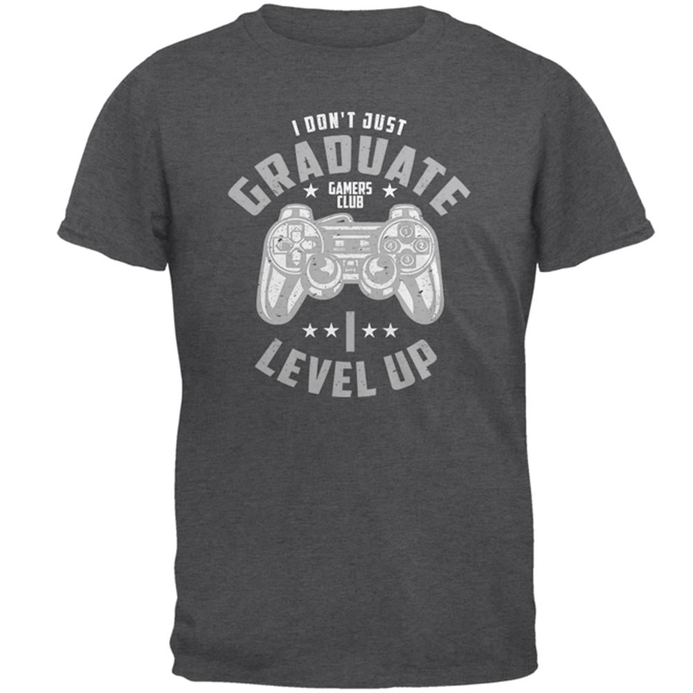 Graduate Level Up Gamer Funny Mens T Shirt - Walmart.com
