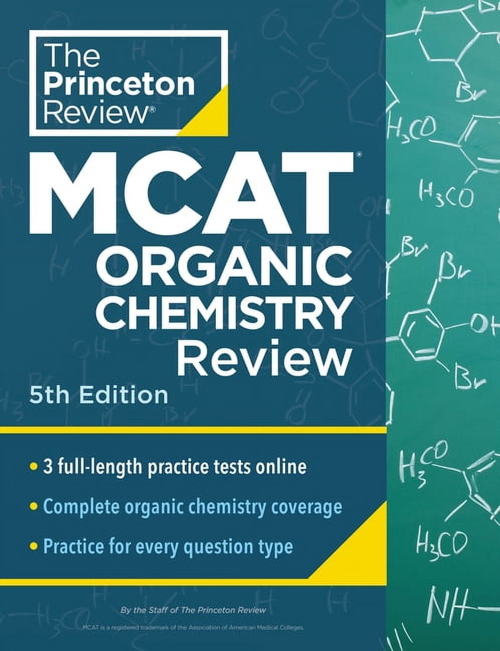 Graduate School Test Preparation Princeton Review MCAT Organic ...