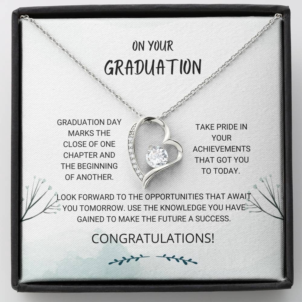 Graduate - Take Pride Forever Love Necklace, Graduation, Graduation ...