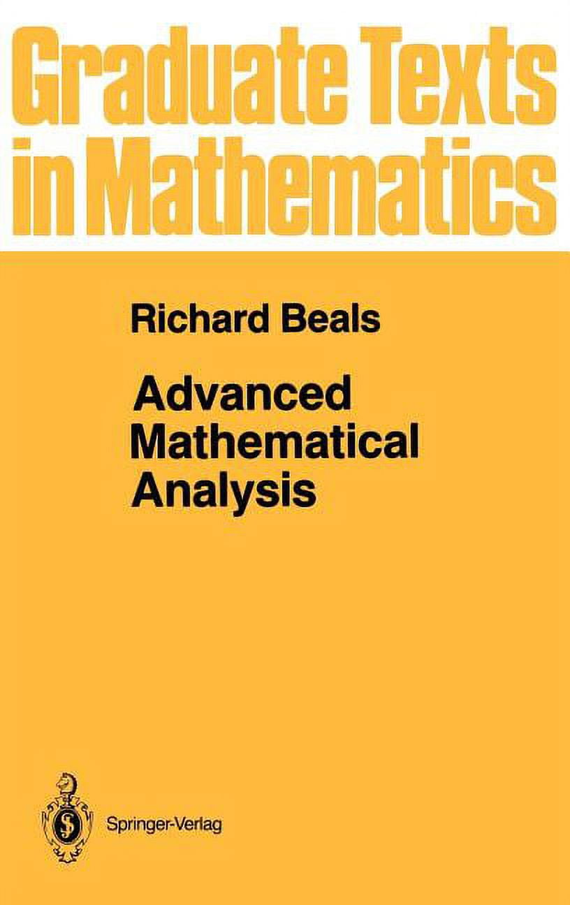 Graduate Texts In Mathematics Advanced Mathematical Analysis Periodic Functions And