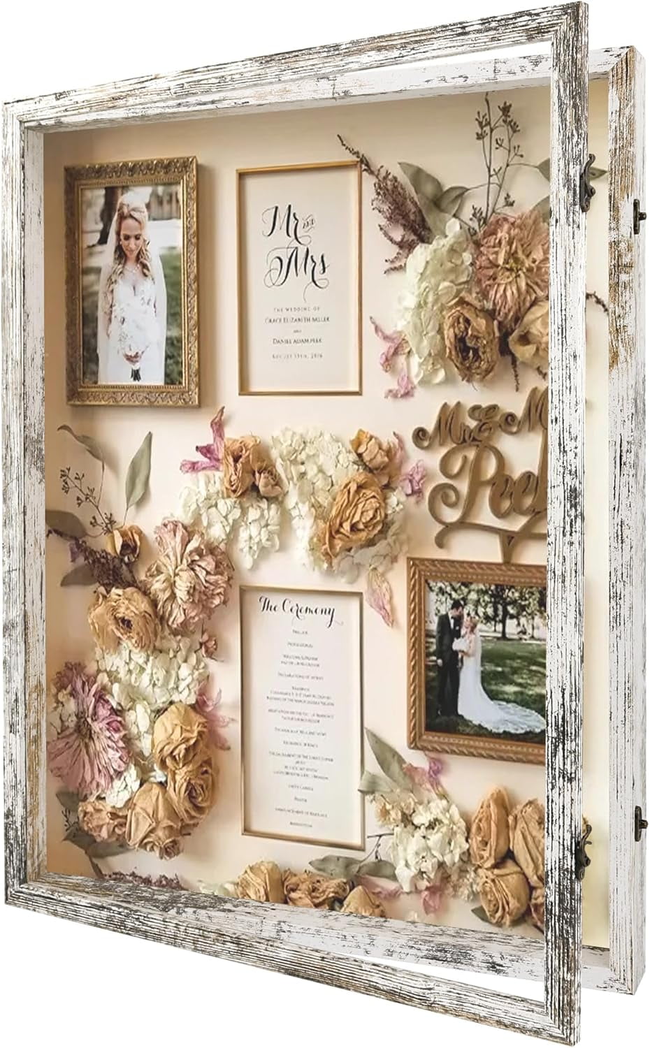 GraduatePro Shadow Box Frame 18x24 Display Case with Linen Back ...