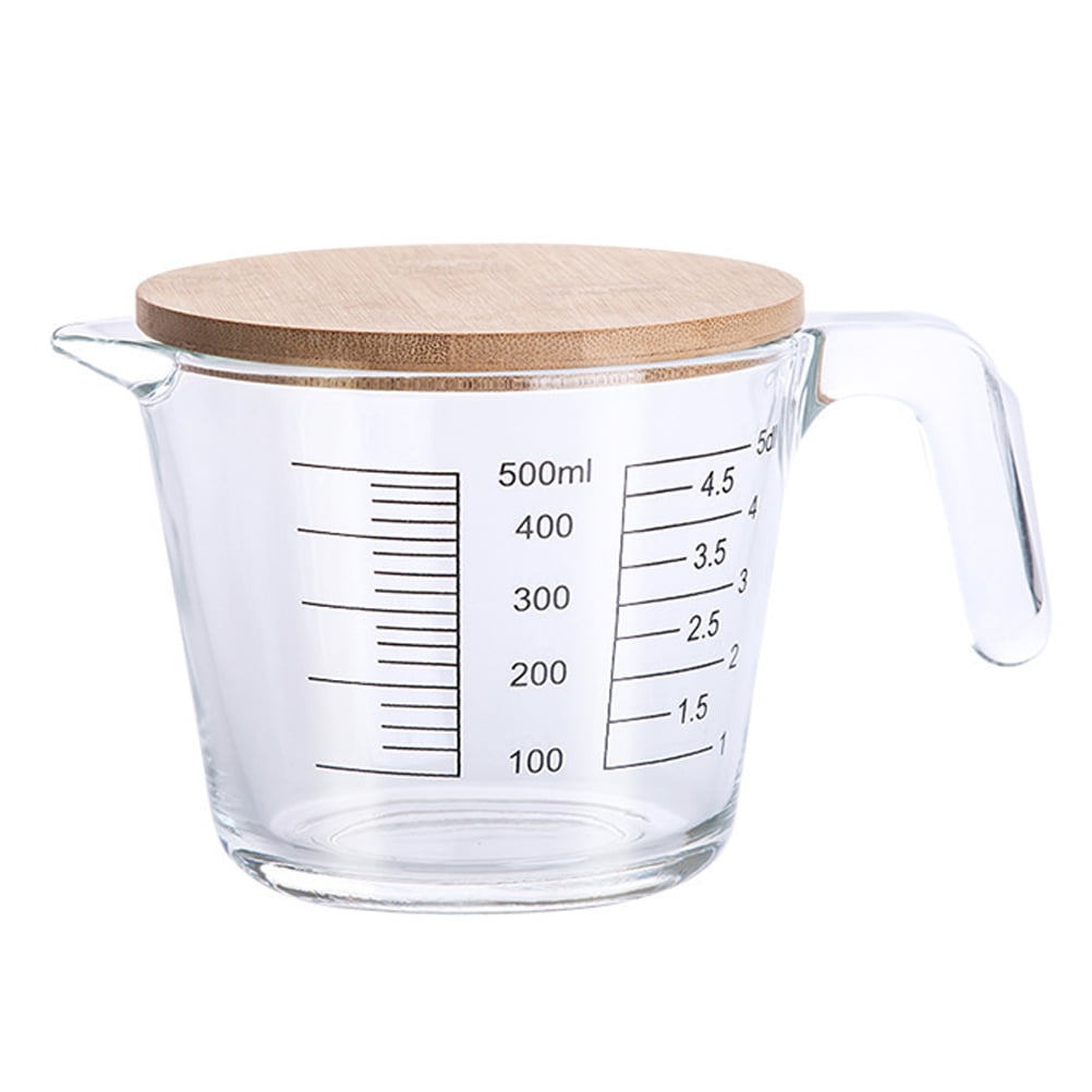 Graduated Cup Practical Measuring Cups Glass Jug Coffee Heating ...