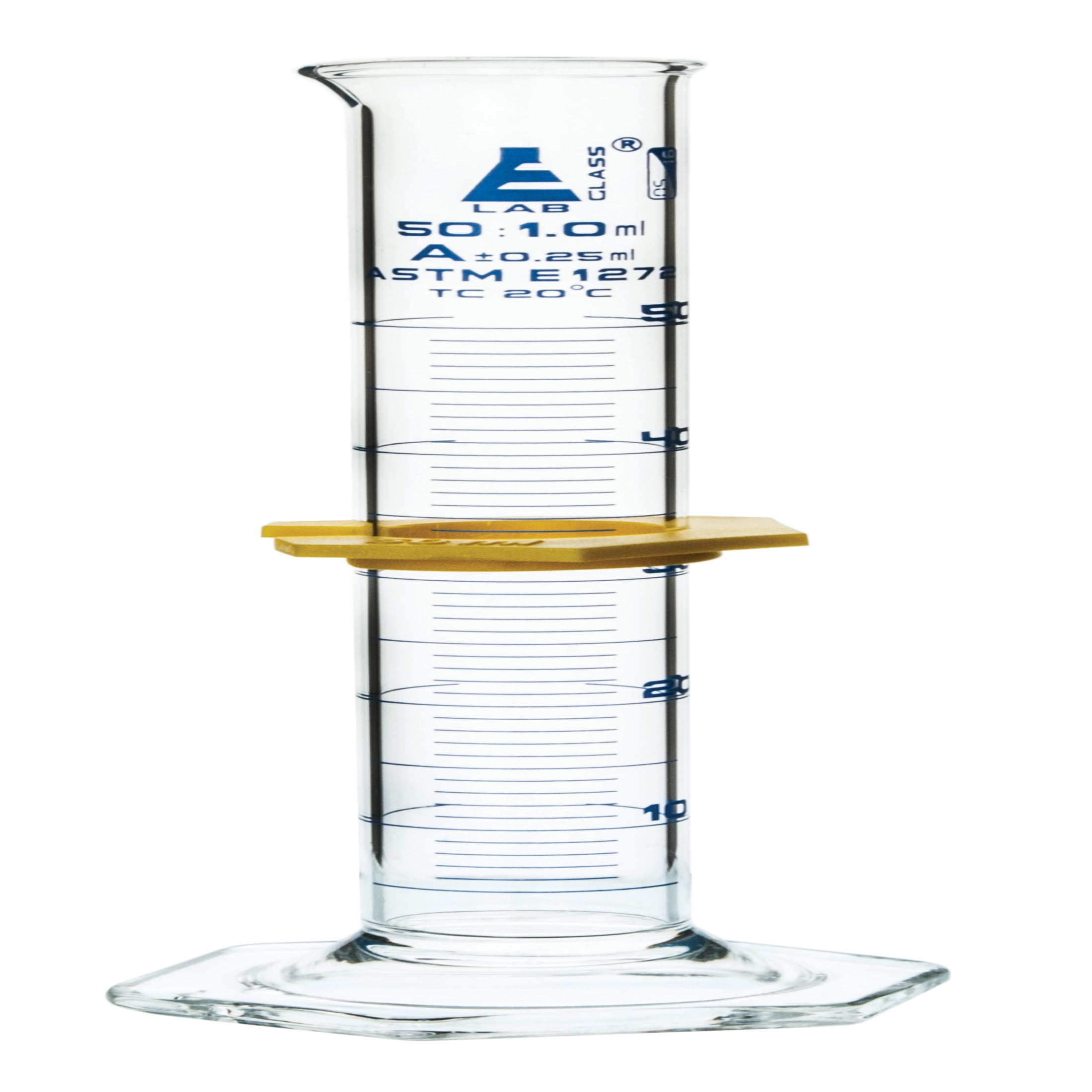 Graduated Cylinder, 50mL - ASTM, Class A Tolerance Â±0.25mL ...