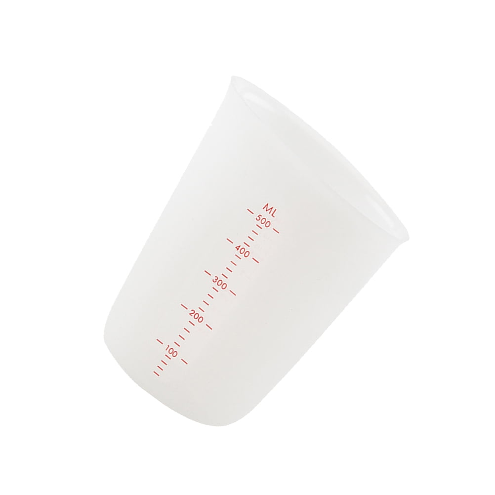 Graduated Cylinder Beaker Cup Liquid Measuring Cups Ml Meter Glass with ...