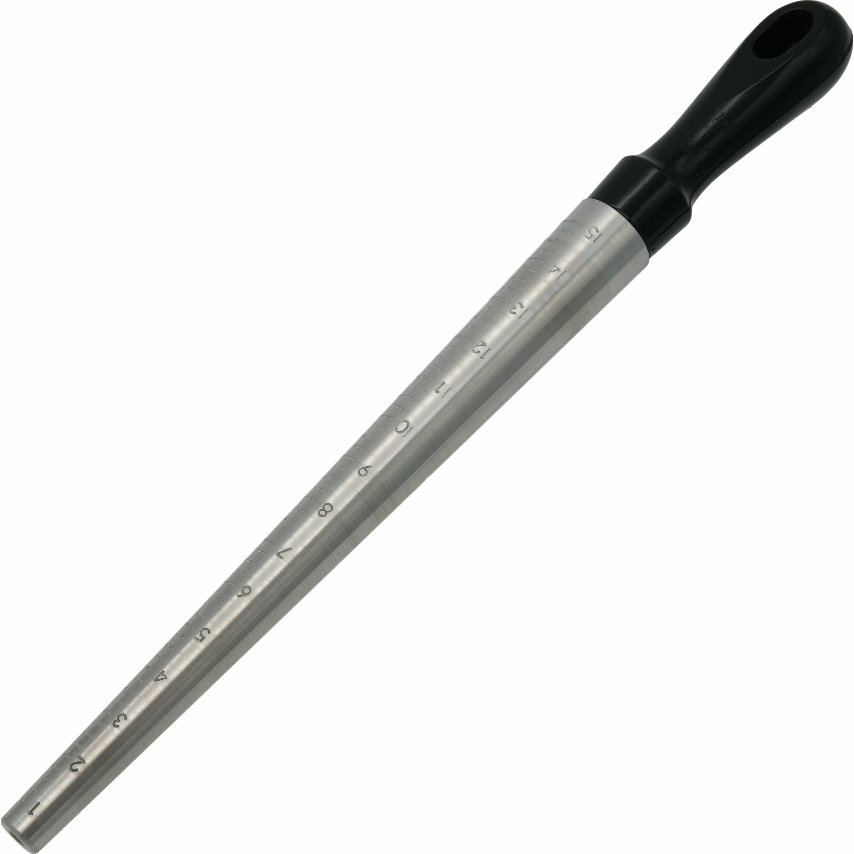 Graduated Ring Mandrel Chrome Finish Wood Handle Jewelers Sizing Tool 1 ...