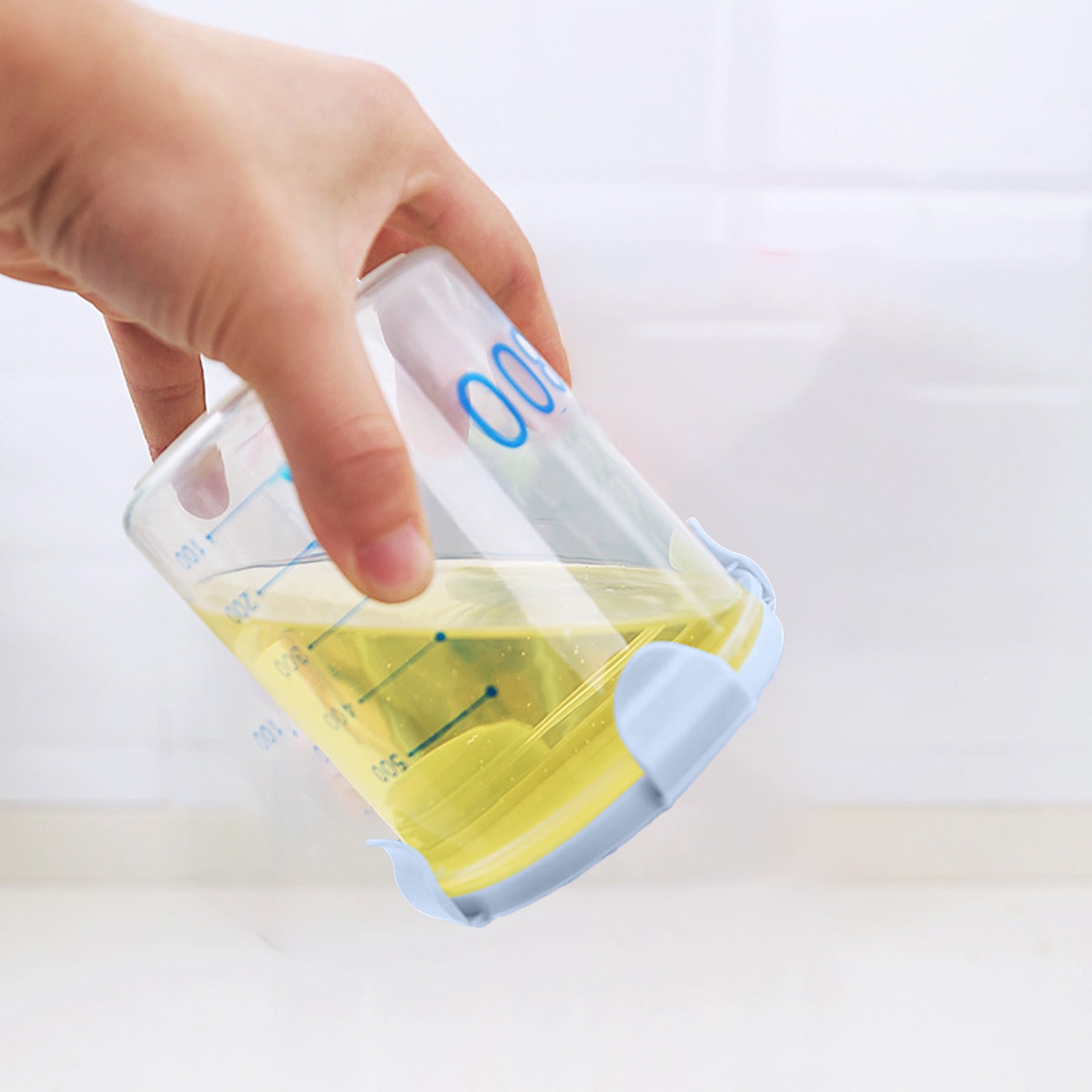 With Graduated Round Storage Jars Sealing Jars Plastic Kitchen With ...