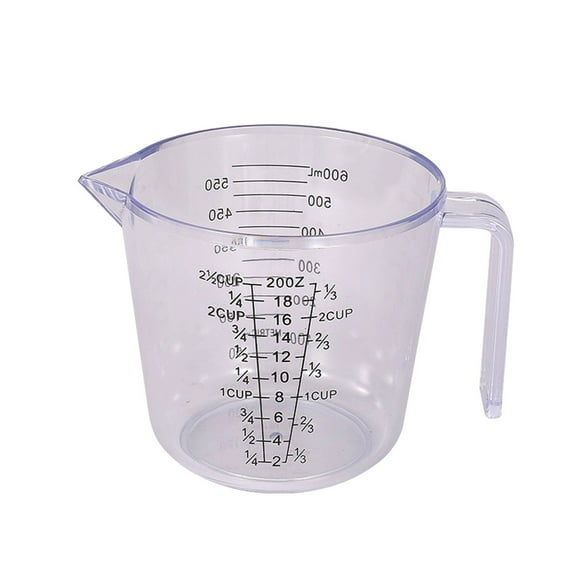 Graduated Transparent Measuring Cup - Thickened , Multiple Sizes ...