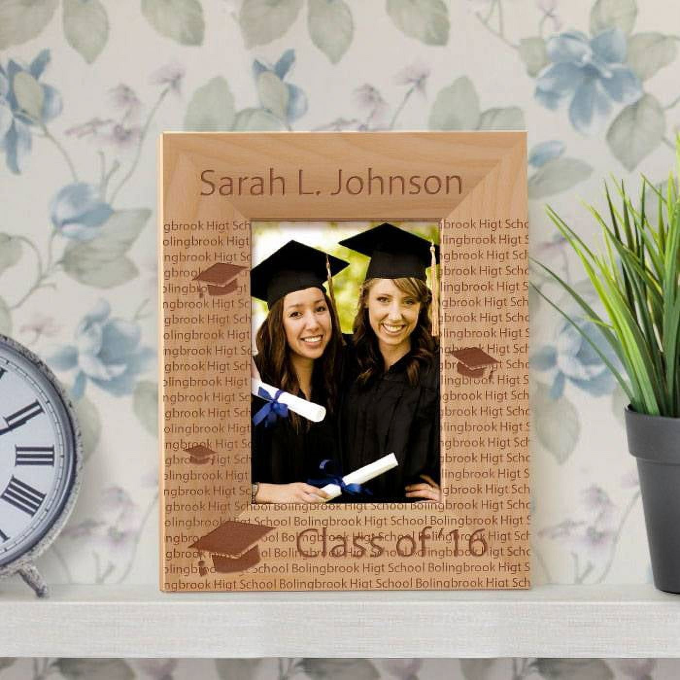Graduating Class of This Year Personalized Wooden Picture Frame 3 1/2 ...