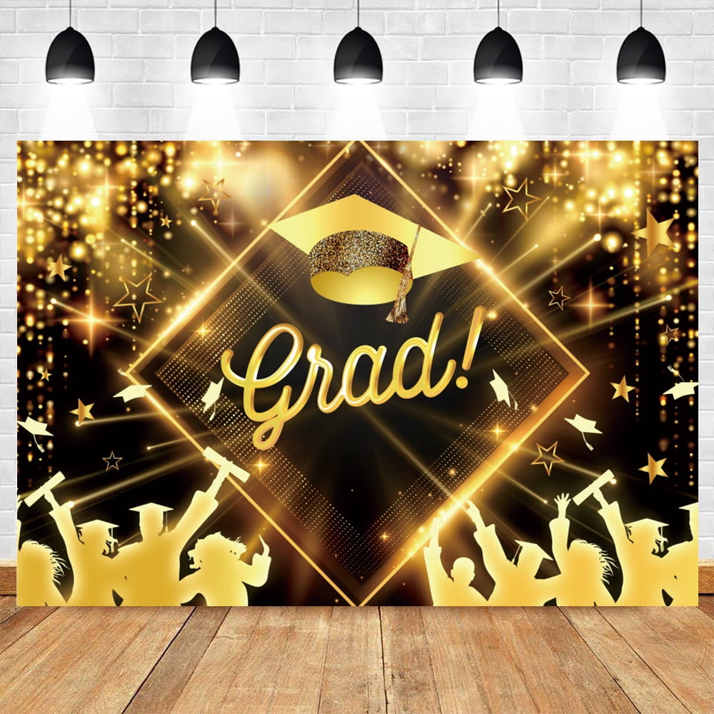 Graduation 2024 Photography Background Class of Congrats Grad Backdrop ...