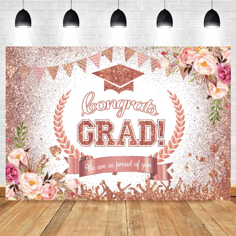 Graduation 2024 Photography Background Class of Congrats Grad Backdrop ...