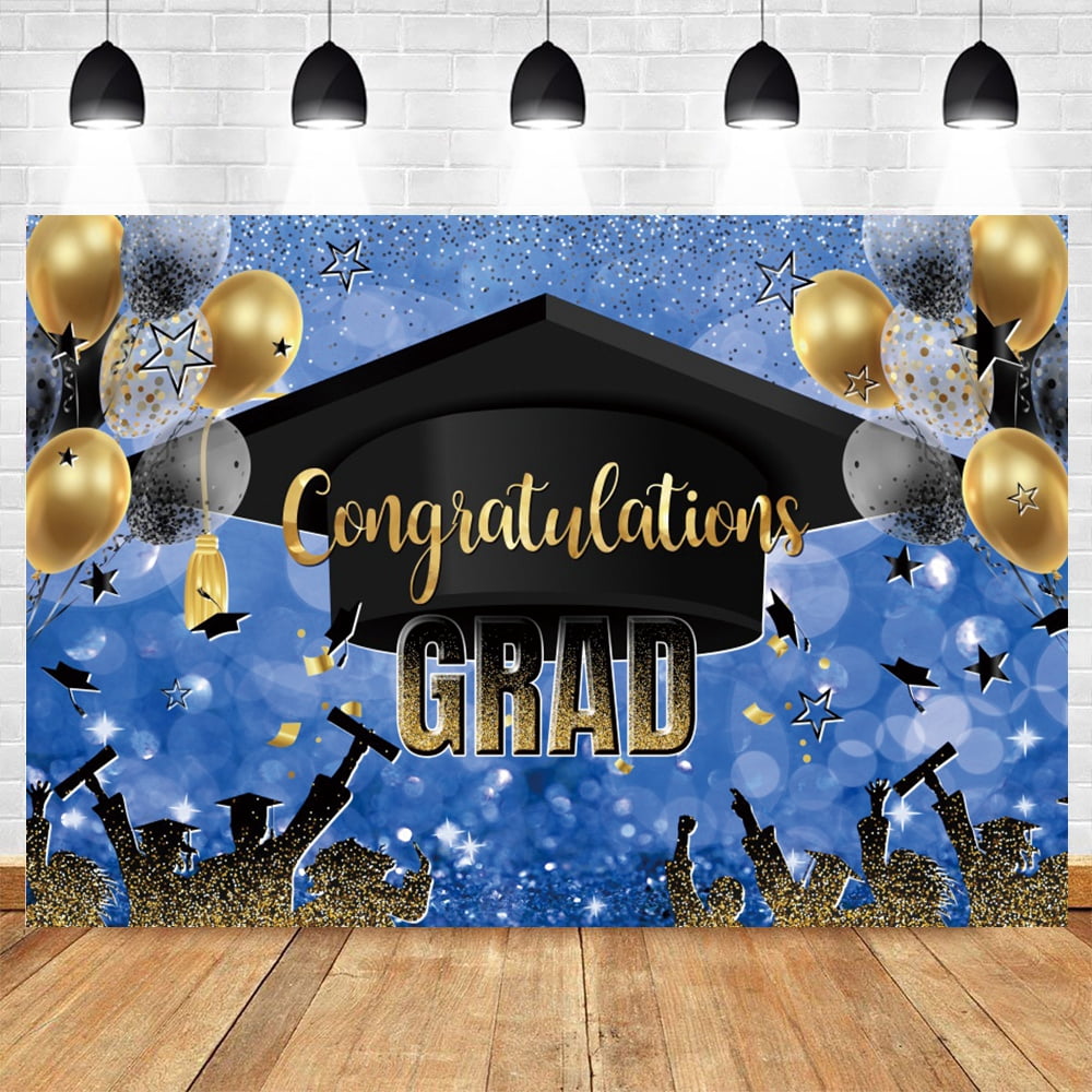 Graduation 2024 Photography Background Class of Congrats Grad Backdrop ...