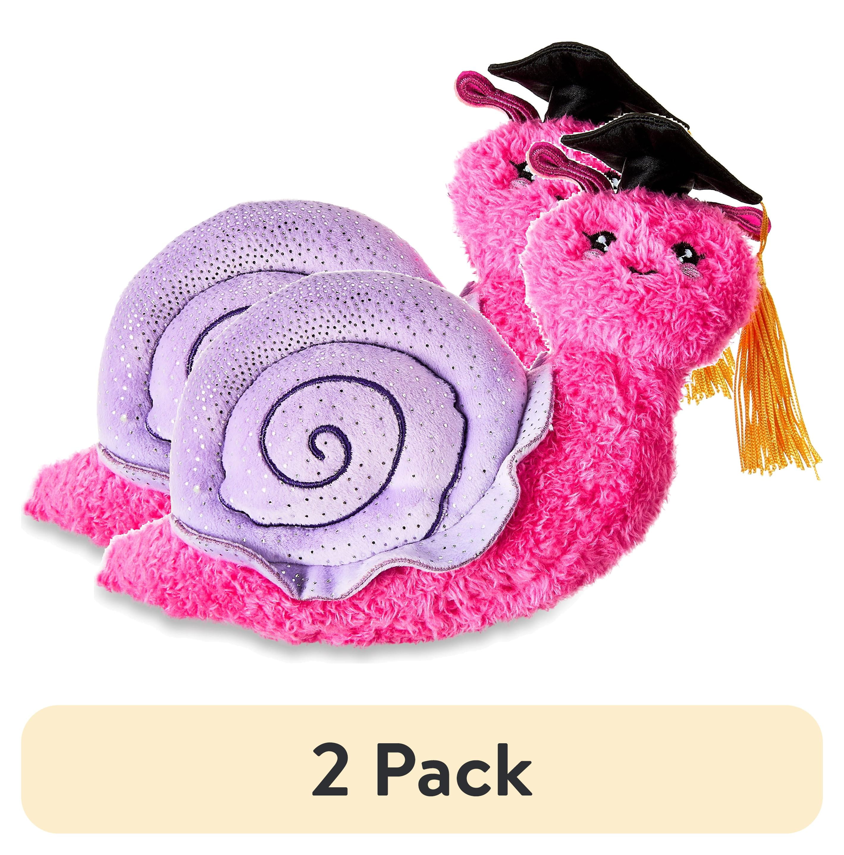 (2 pack) Graduation 2024 Pink Snail Plush with Cap, 7", by Way To ...