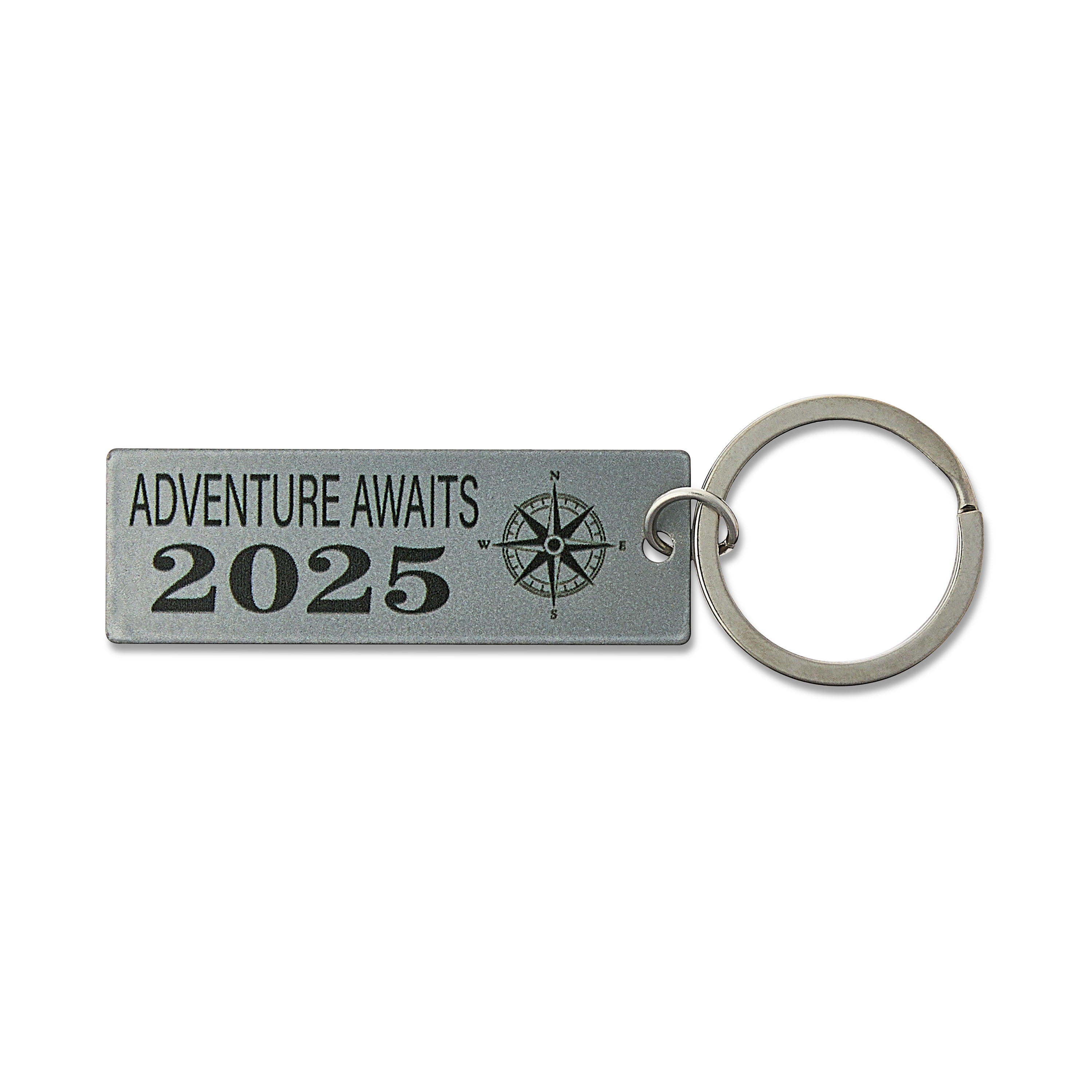 Graduation Adventure Awaits 2025 Key Chain, Silver, 3.5 in, by Way To ...