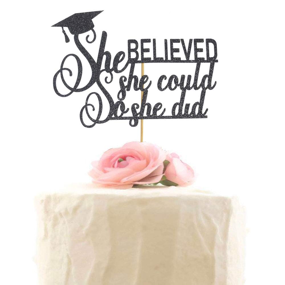 Graduation 2025 Cake Topper, She Did RST1 It Cake Sign, Congrats Grad ...
