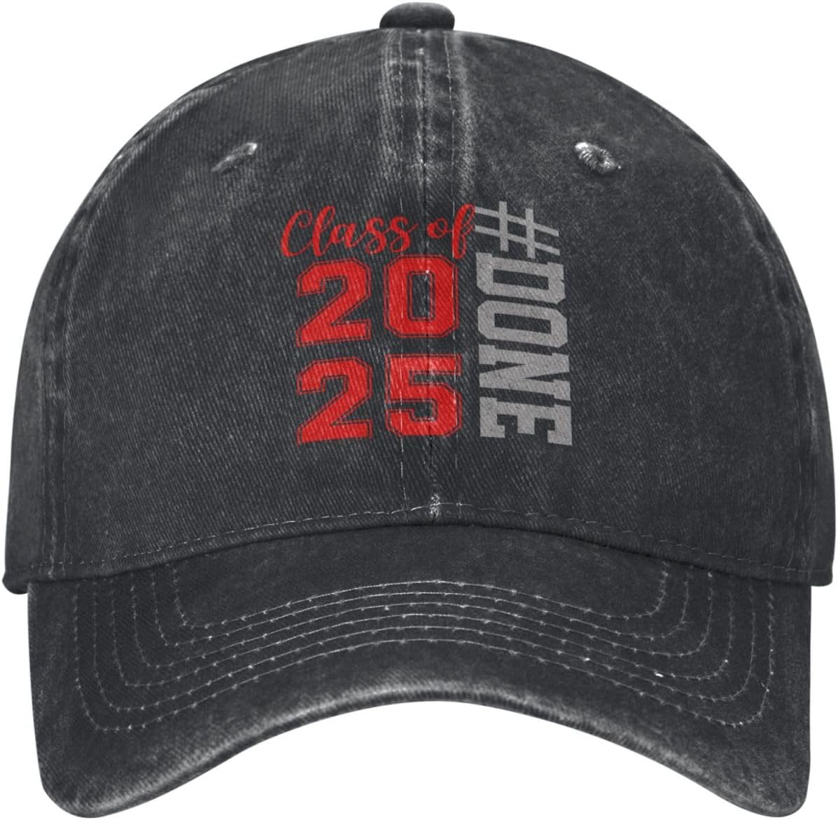 Graduation 2025 Denim Cap Done Design for Seniors and Students ...