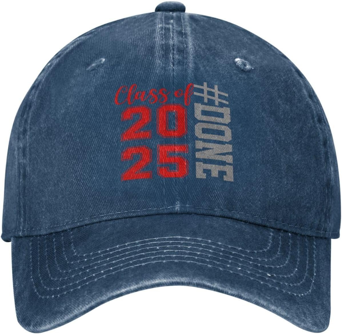 Graduation 2025 Denim Cap Done Design for Seniors and Students ...