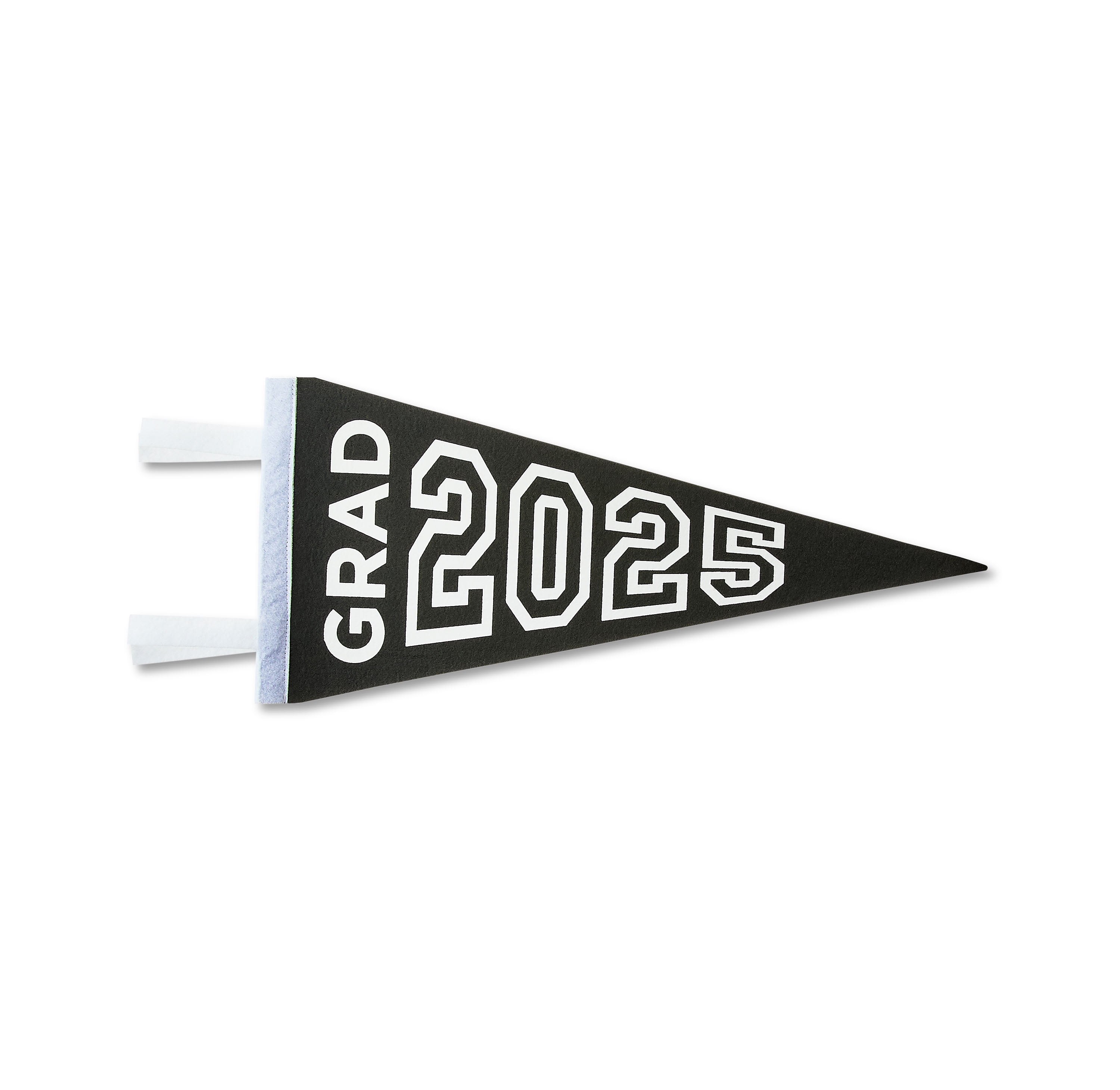 Graduation Large Black 2025 Grad Pennant, 23 in x 9 in, by Way To ...