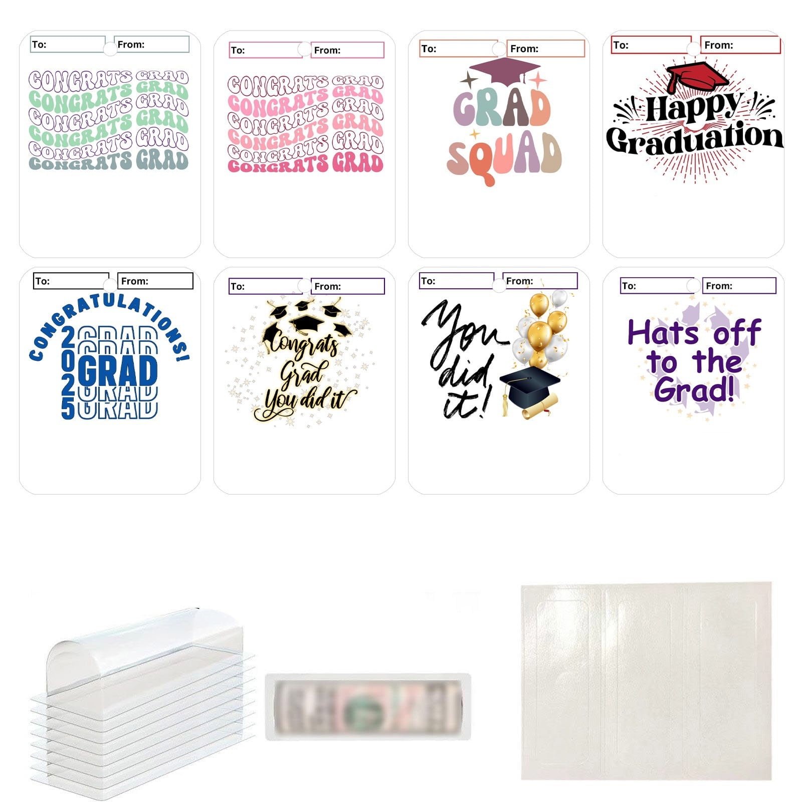 Graduation 2025 Money Holder Grad DIY Wallet, 2025 Gifts for College ...