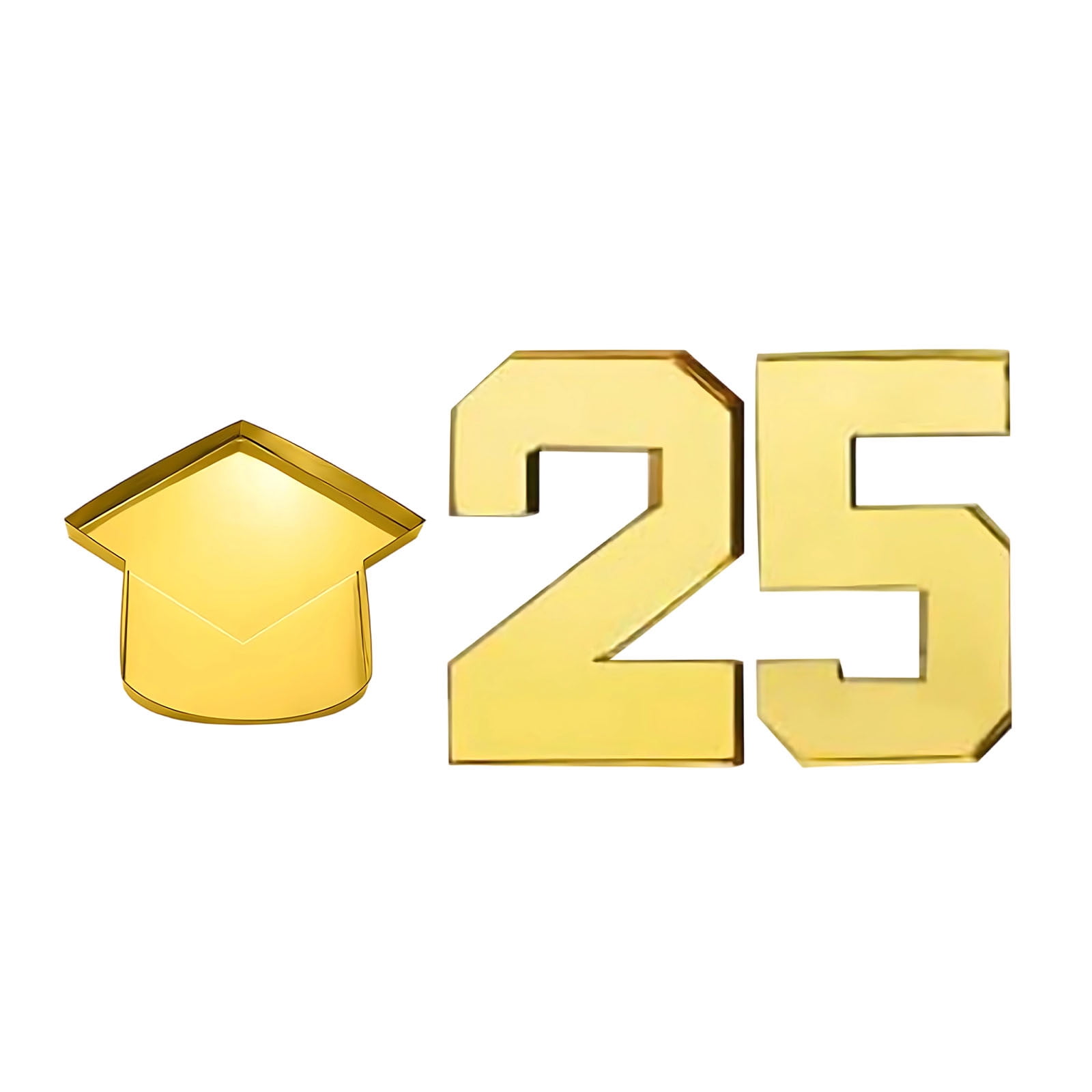 Graduation 2025 Number Charcuterie Board Set - 10-inch Decorative ...