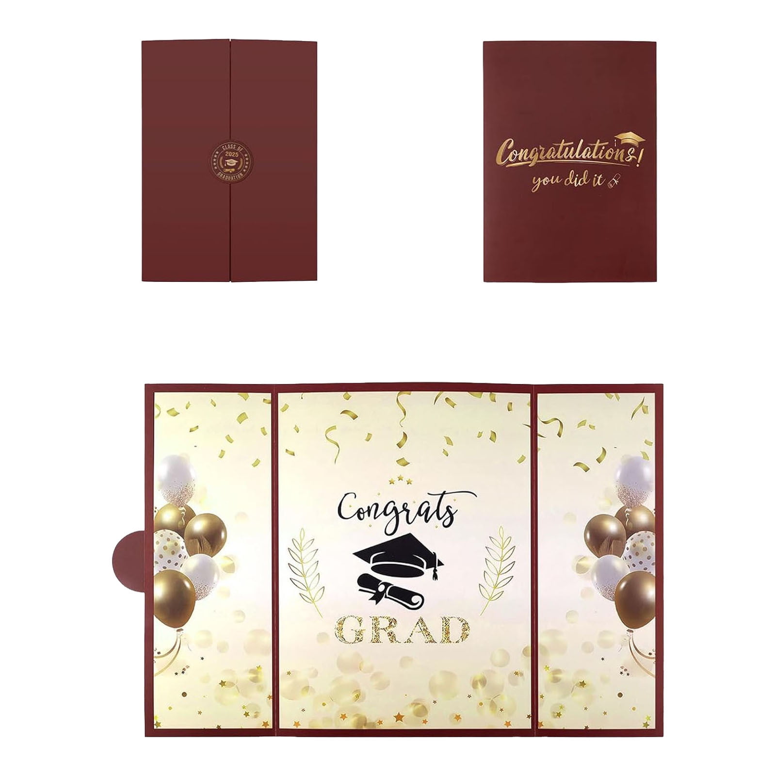 Graduation Advice Card with Blue and Gold Graduation Card - Class of ...