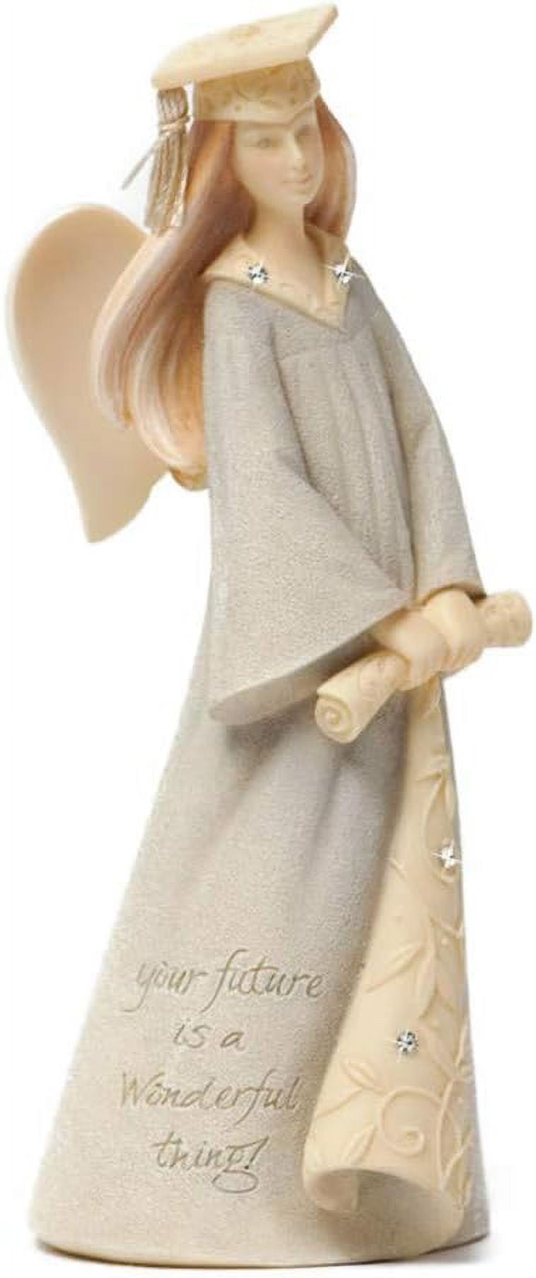 Graduation Angel Stone Resin Figurine, 4.25” - Walmart.com
