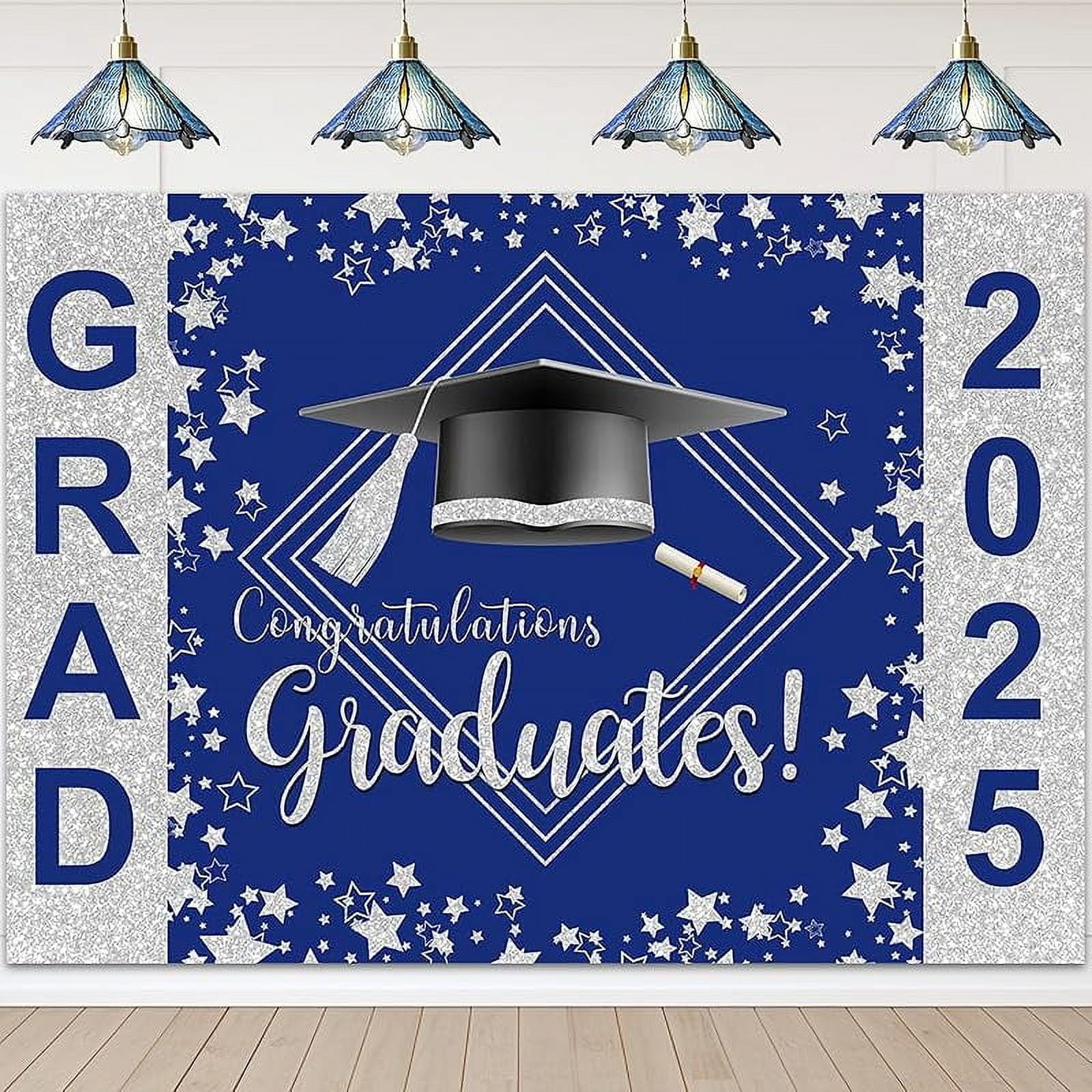 Graduation Backdrop Class of 2025 Backdrop for Photoshoot Pink Rose ...