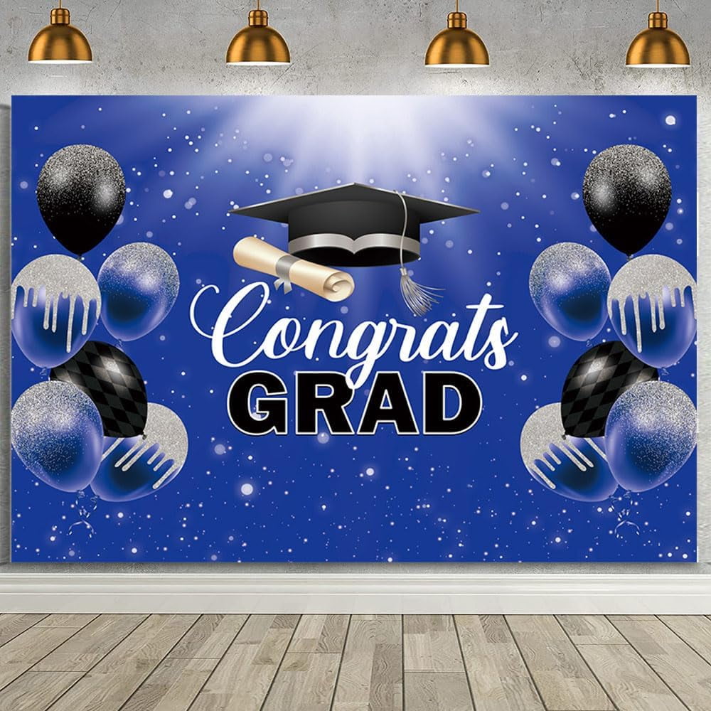 Graduation Backdrop Congrats Grad Photography Background Class of 2025 ...