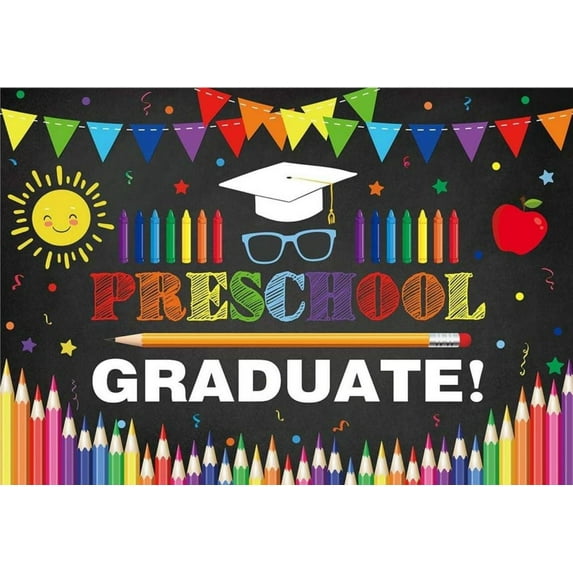 Graduation Backdrop Neon You Did It Congratulations Graduates Colorful ...