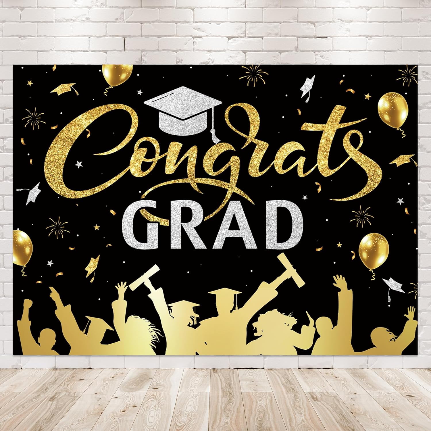 Graduation Backdrop Photography Congrats Grad Class of 2024 ...
