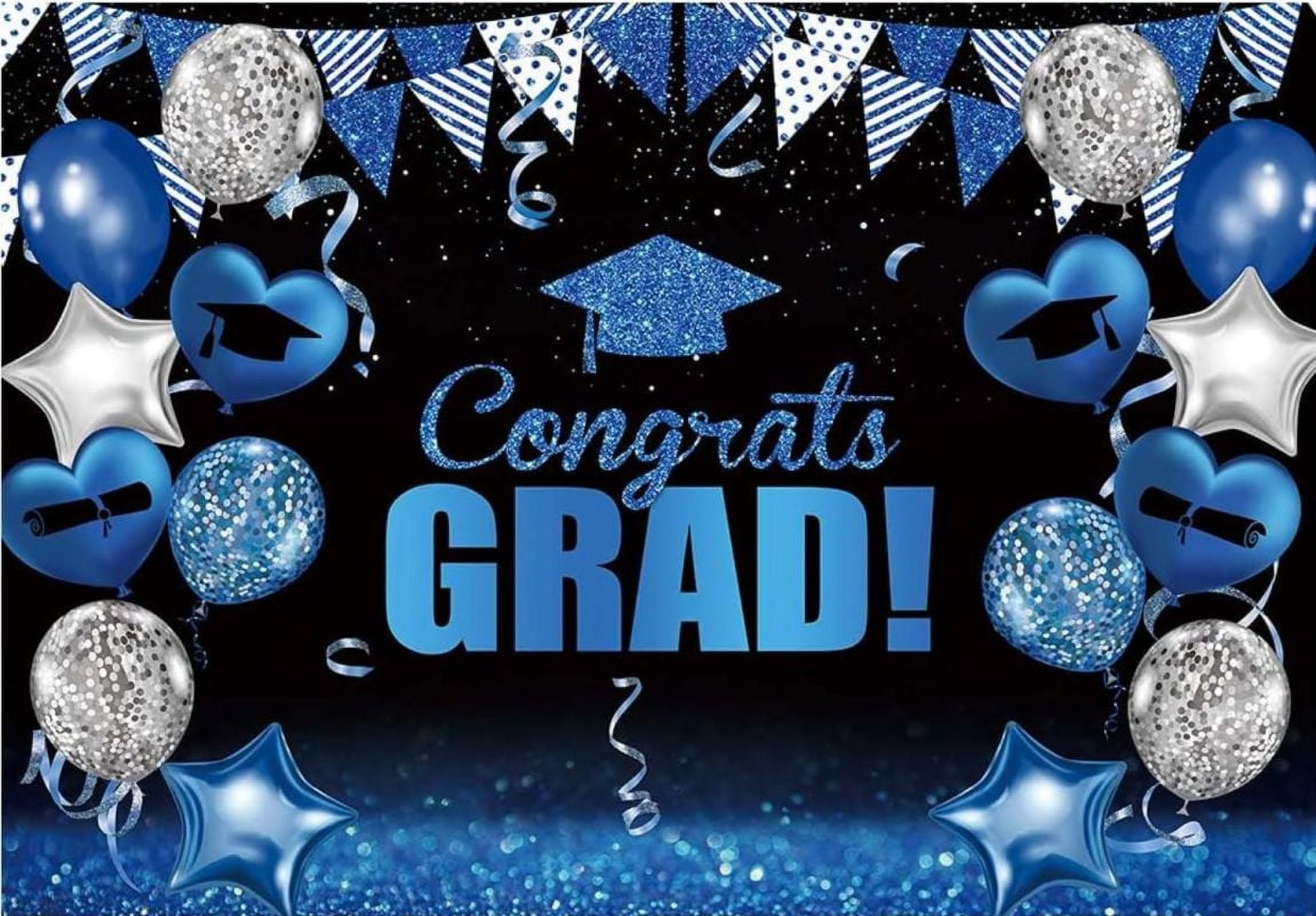 Graduation Background Banner Backdrops Congrats Grad Congratulations I ...