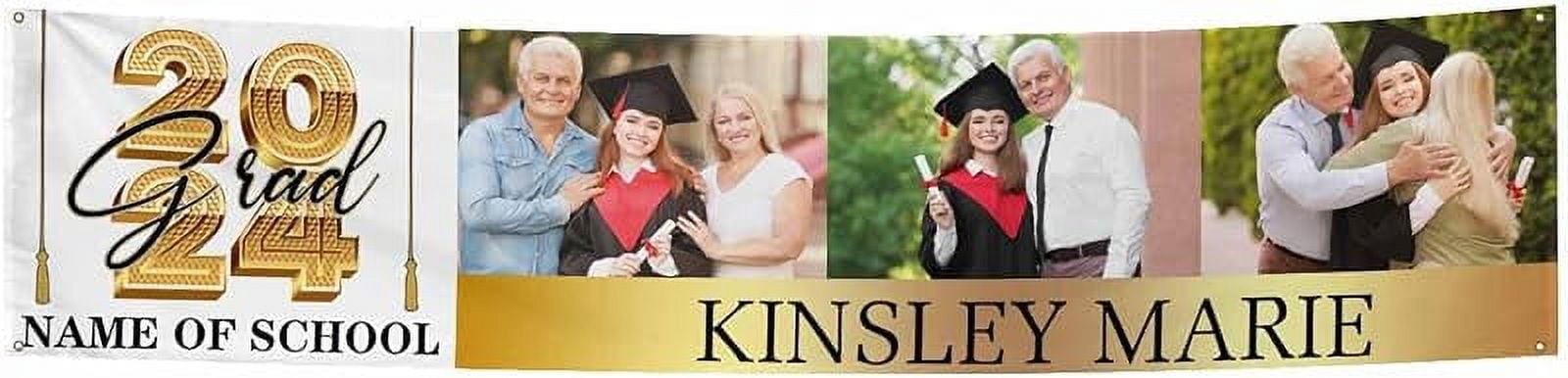 Graduation Banner 2024 Personalized Personalized Graduation Banner Yard ...