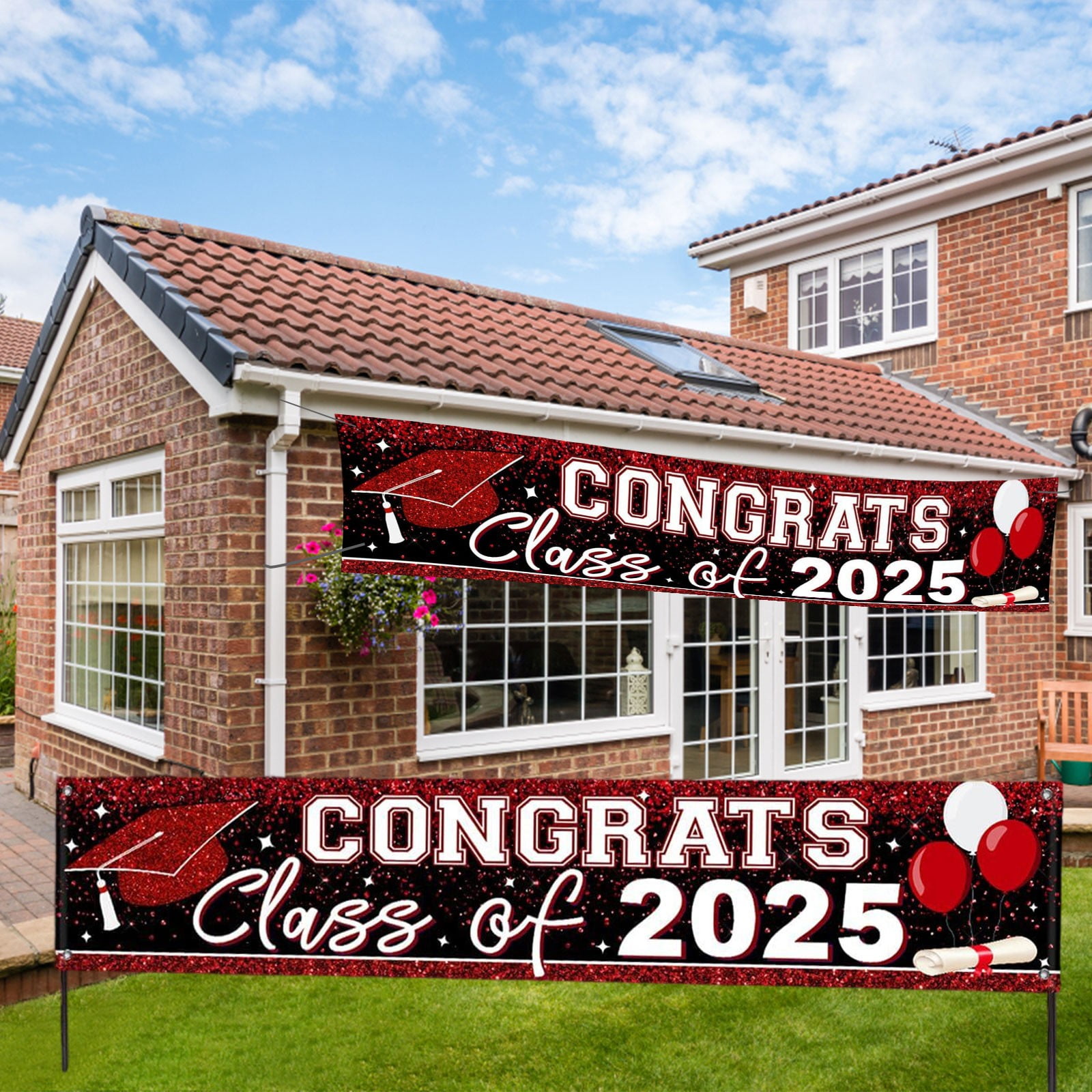 Graduation Banner 2025 Celebrate Your Achievement with Class of 2025 ...