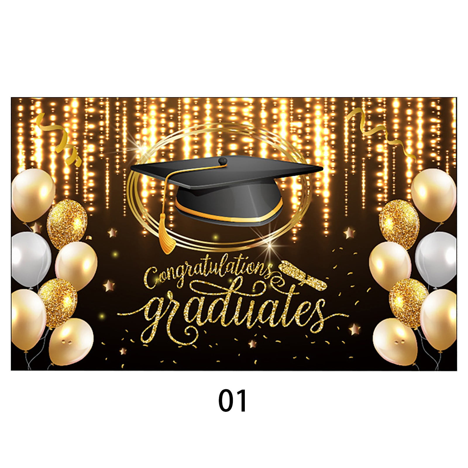 Graduation Banner Class of 20252025 Class Graduation Photography Black ...