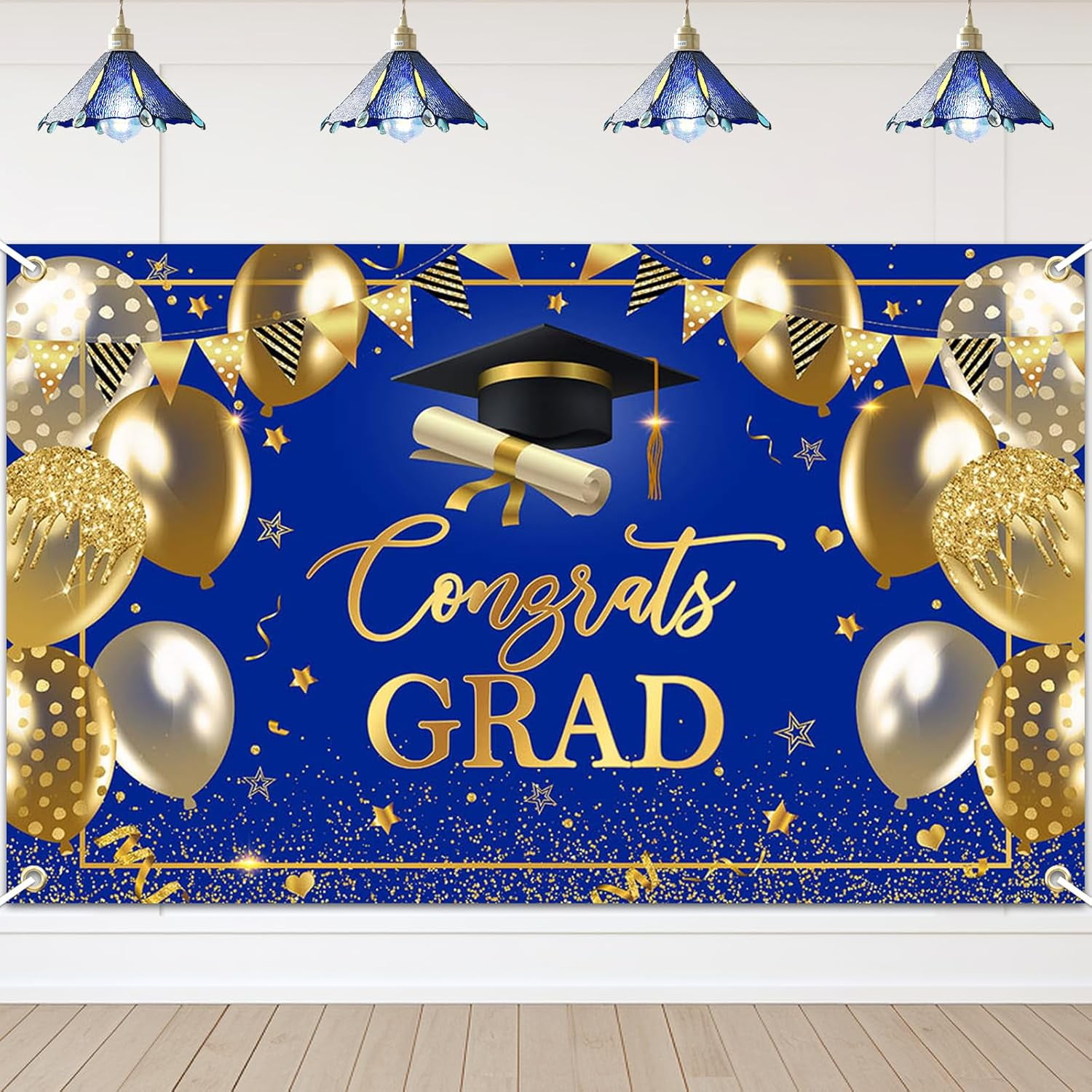 Graduation Banner Congrats Grad Backdrop for 2025 Graduation Party ...