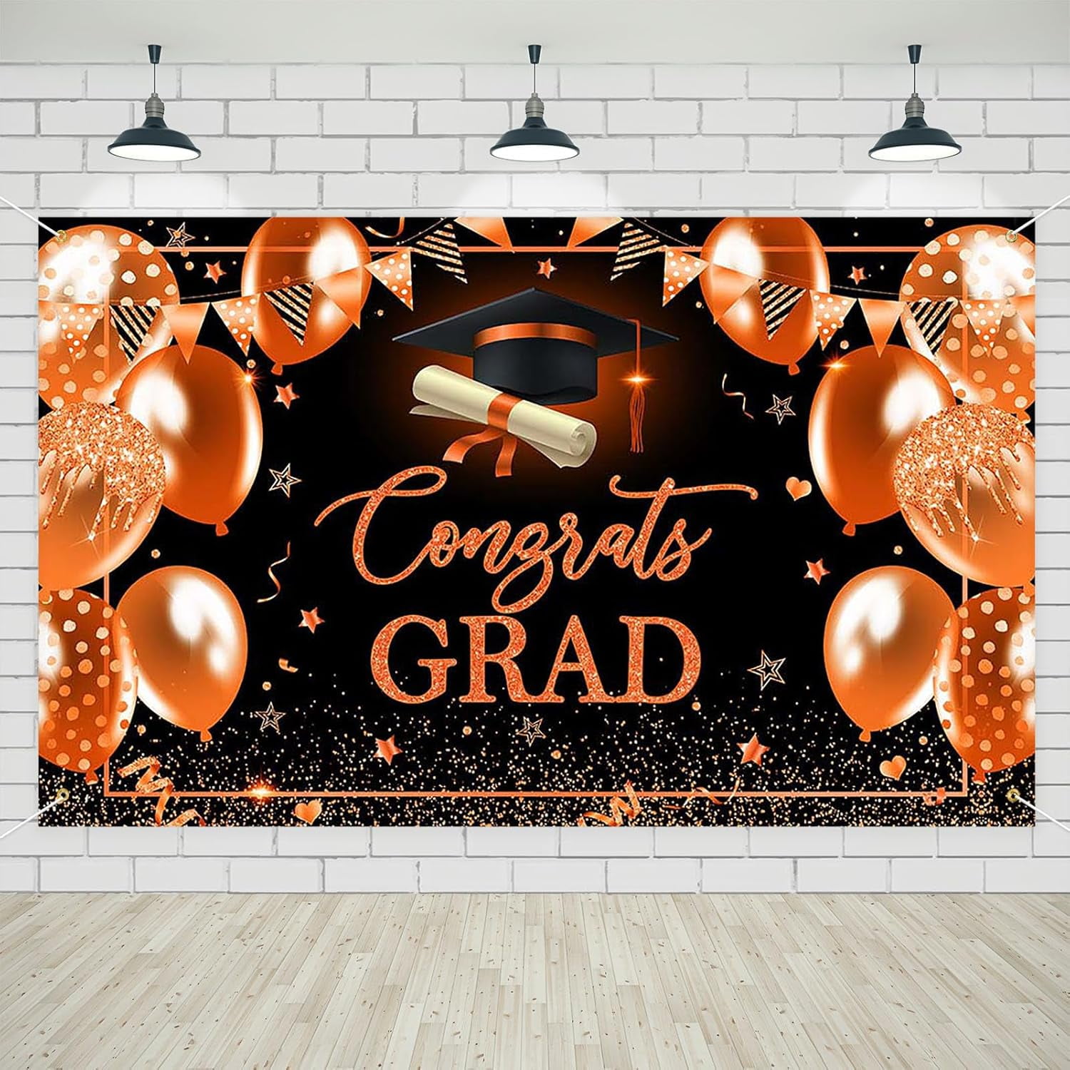 Graduation Banner Congrats Grad Backdrop for 2025 Graduation Party ...