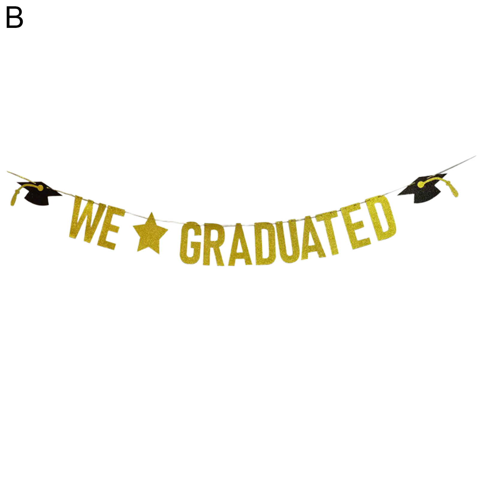 Graduation Banner Congrats Party Mantel Fireplace Wall Hanging for Home ...