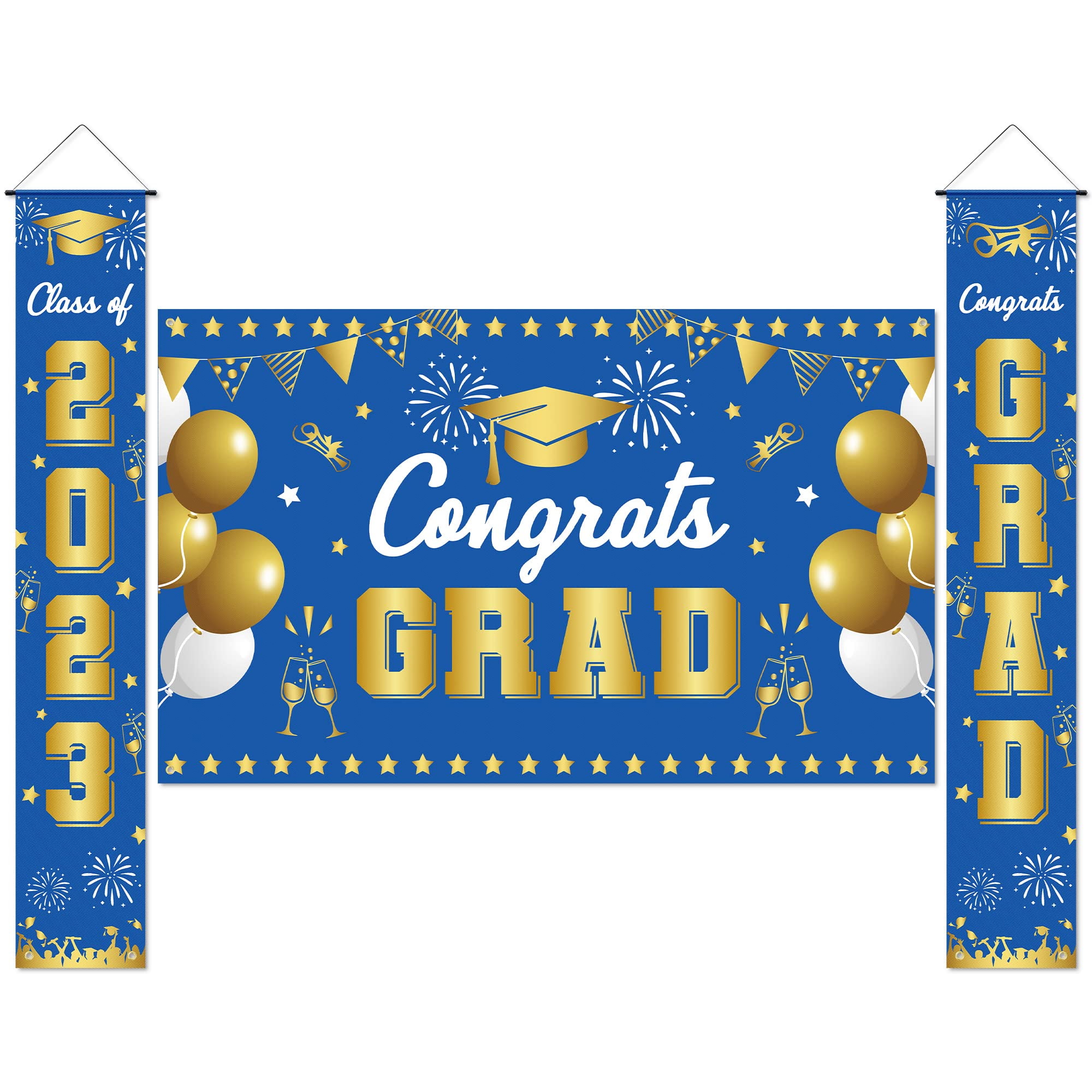 Graduation Banner Decorations, Graduation Banner Party Decorations Set ...